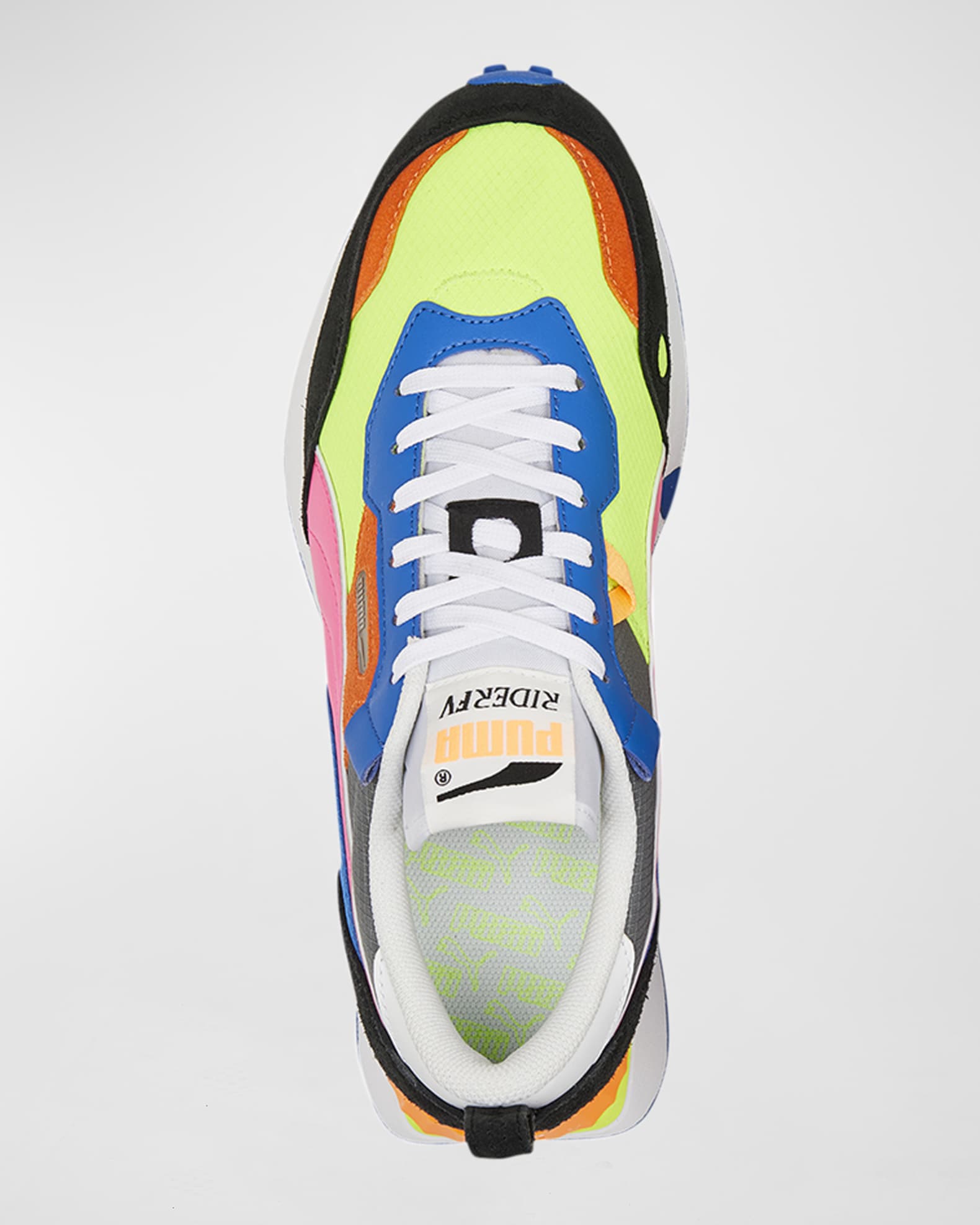 Puma Men's Rider FV Future Multicolor Low-Top Sneakers | Neiman Marcus