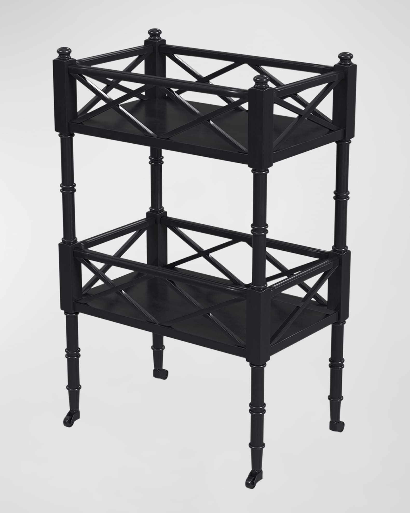 Butler Specialty Co Quincy Two-Tier Bar Cart | Neiman Marcus