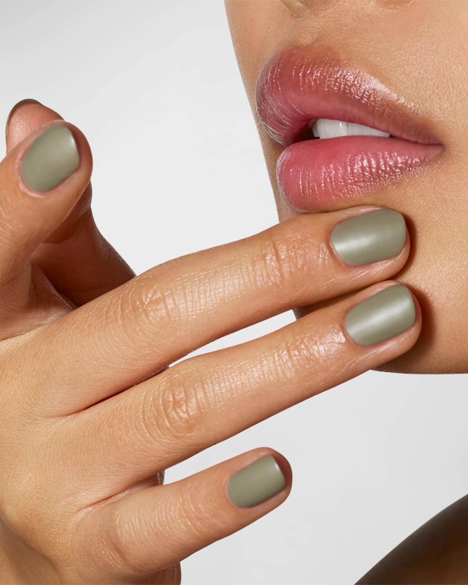 Off-White Paperwork Color Matter Nail Polish, Military | Neiman Marcus