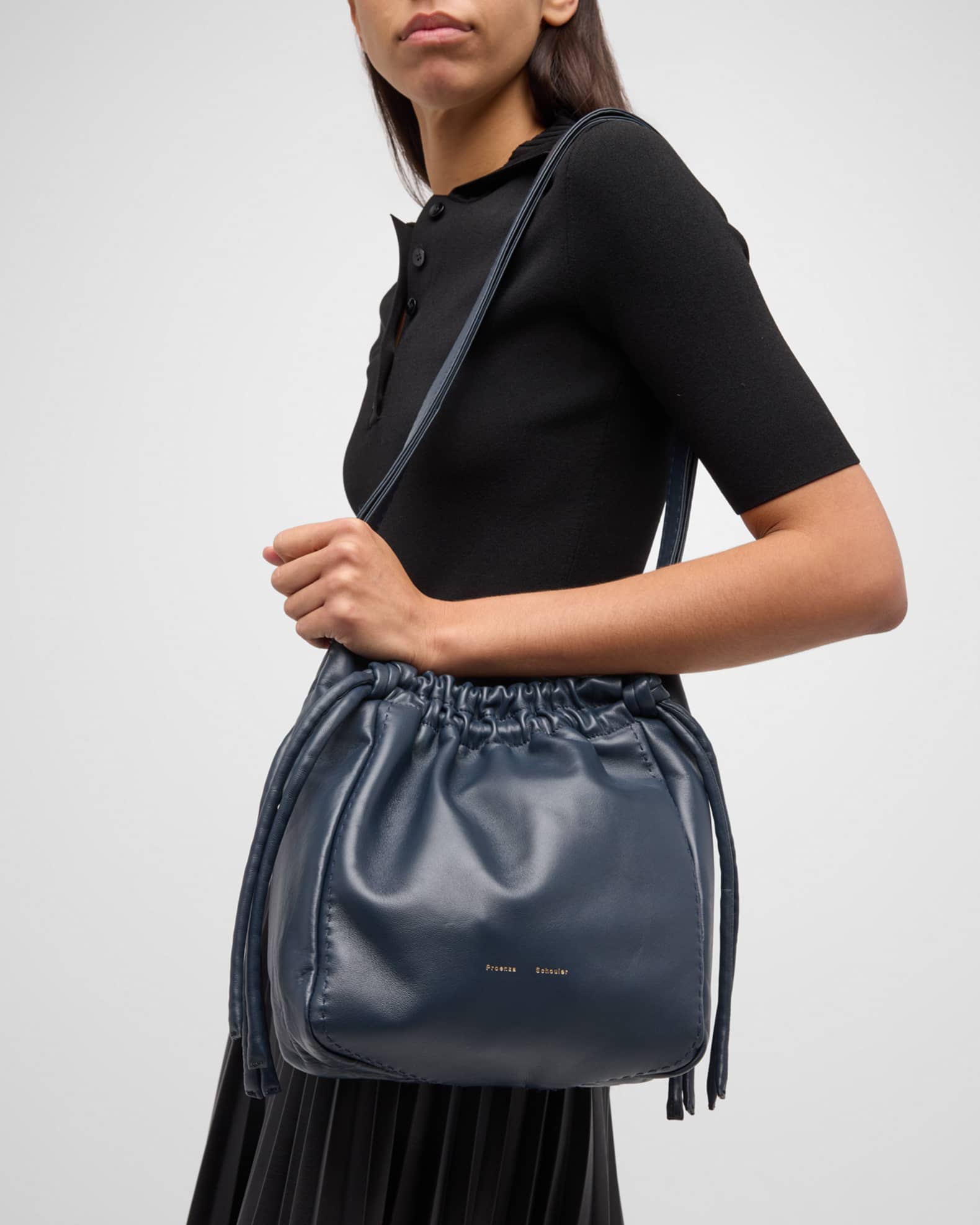 Proenza Schouler Drawstring Pouch Crossbody Bag | Neiman Marcus