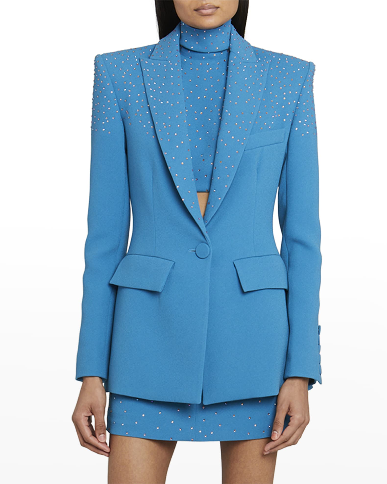 Strass-Embellished Suit | Neiman Marcus