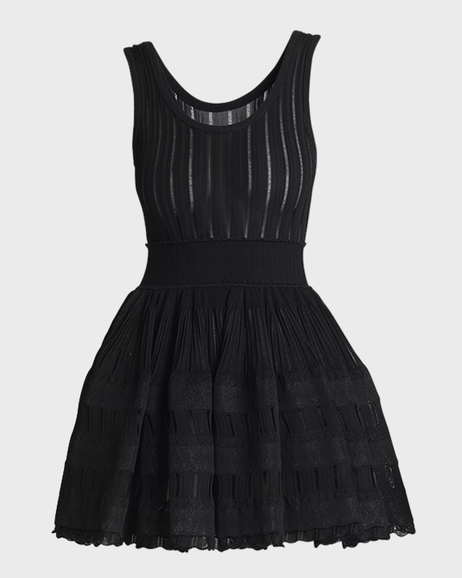 ALAIA Crinoline Mini Dress | Neiman Marcus