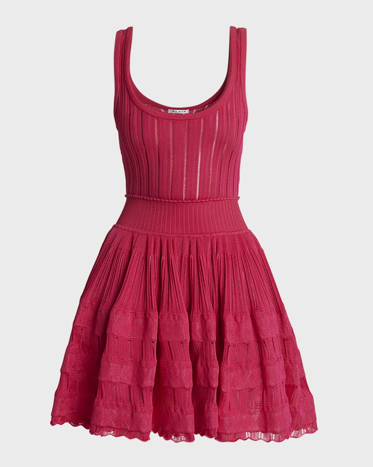 ALAIA Crinoline Mini Dress | Neiman Marcus