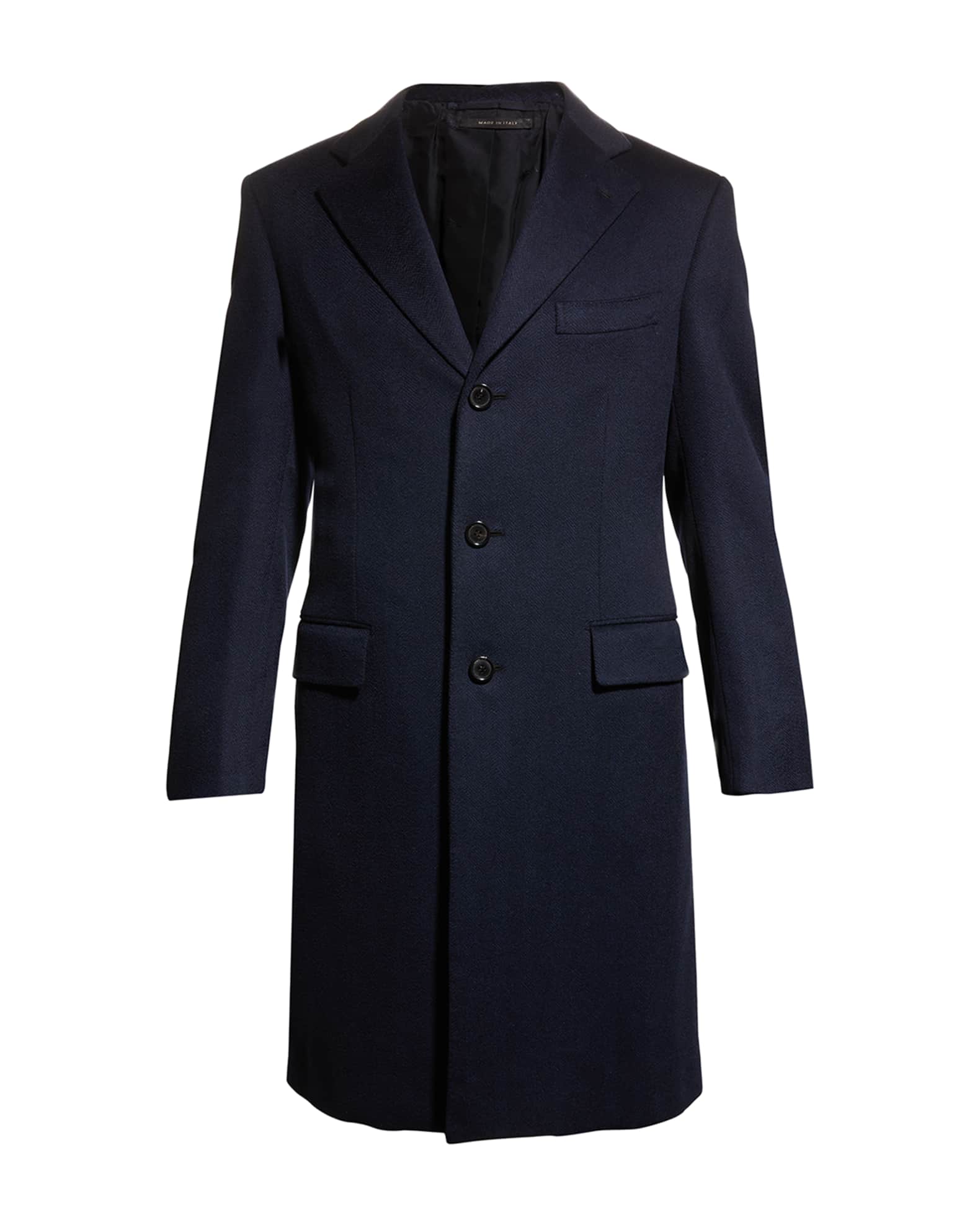 Brioni Men's Cashmere Topcoat | Neiman Marcus