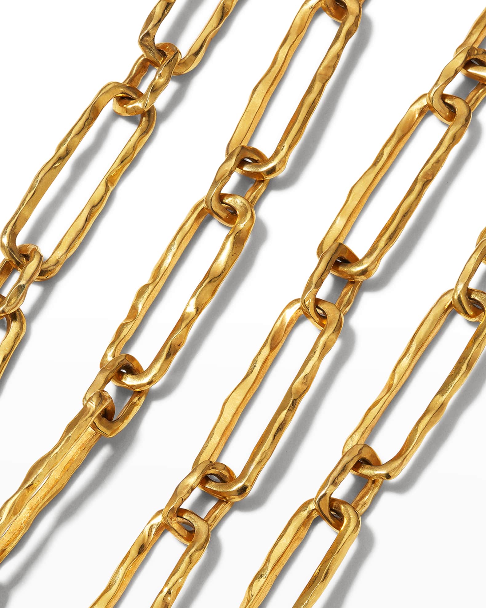 Joanna Laura Constantine Long Wave Link Chain Necklace | Neiman Marcus