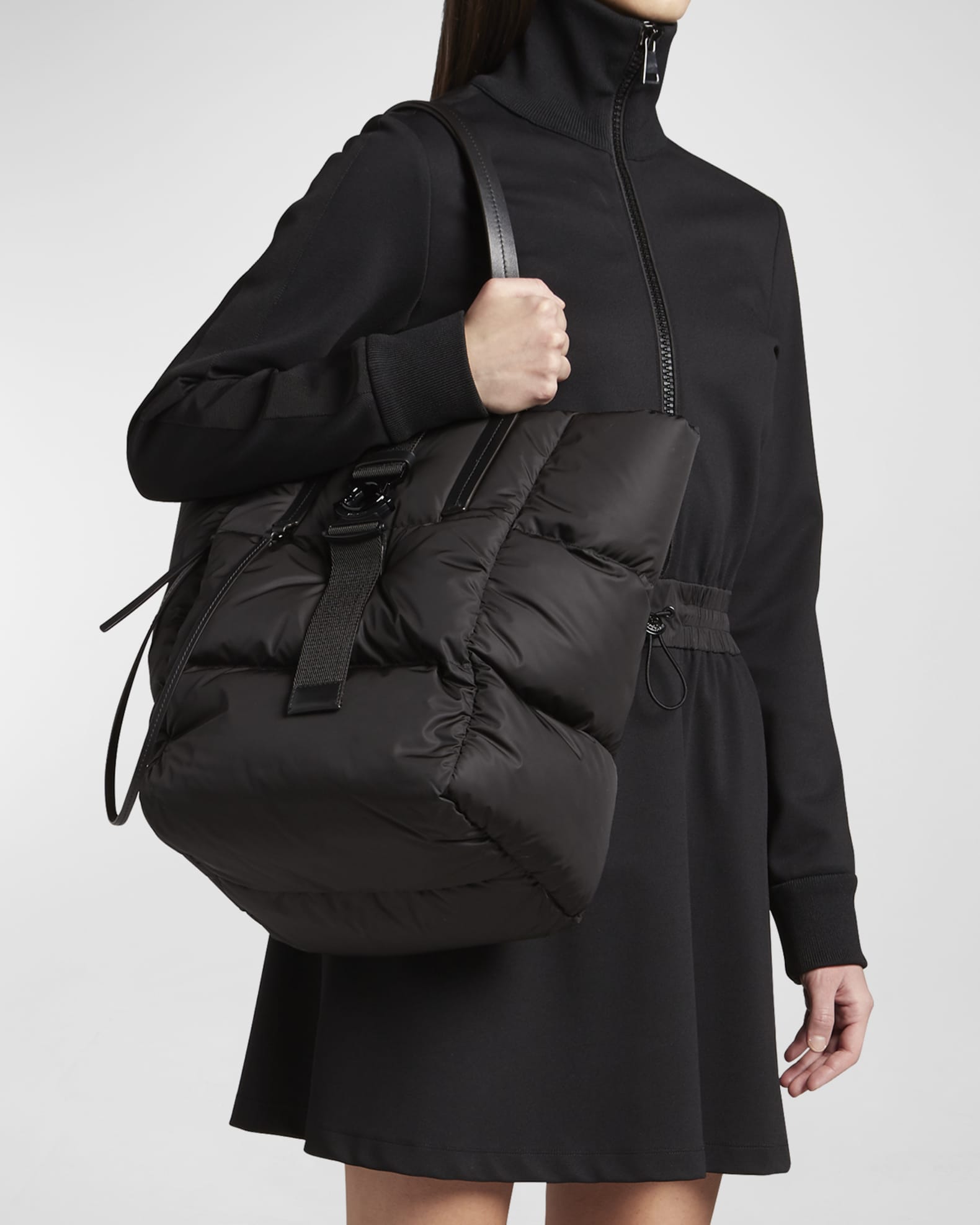 Moncler Xander Large Puffer Tote Bag | Neiman Marcus