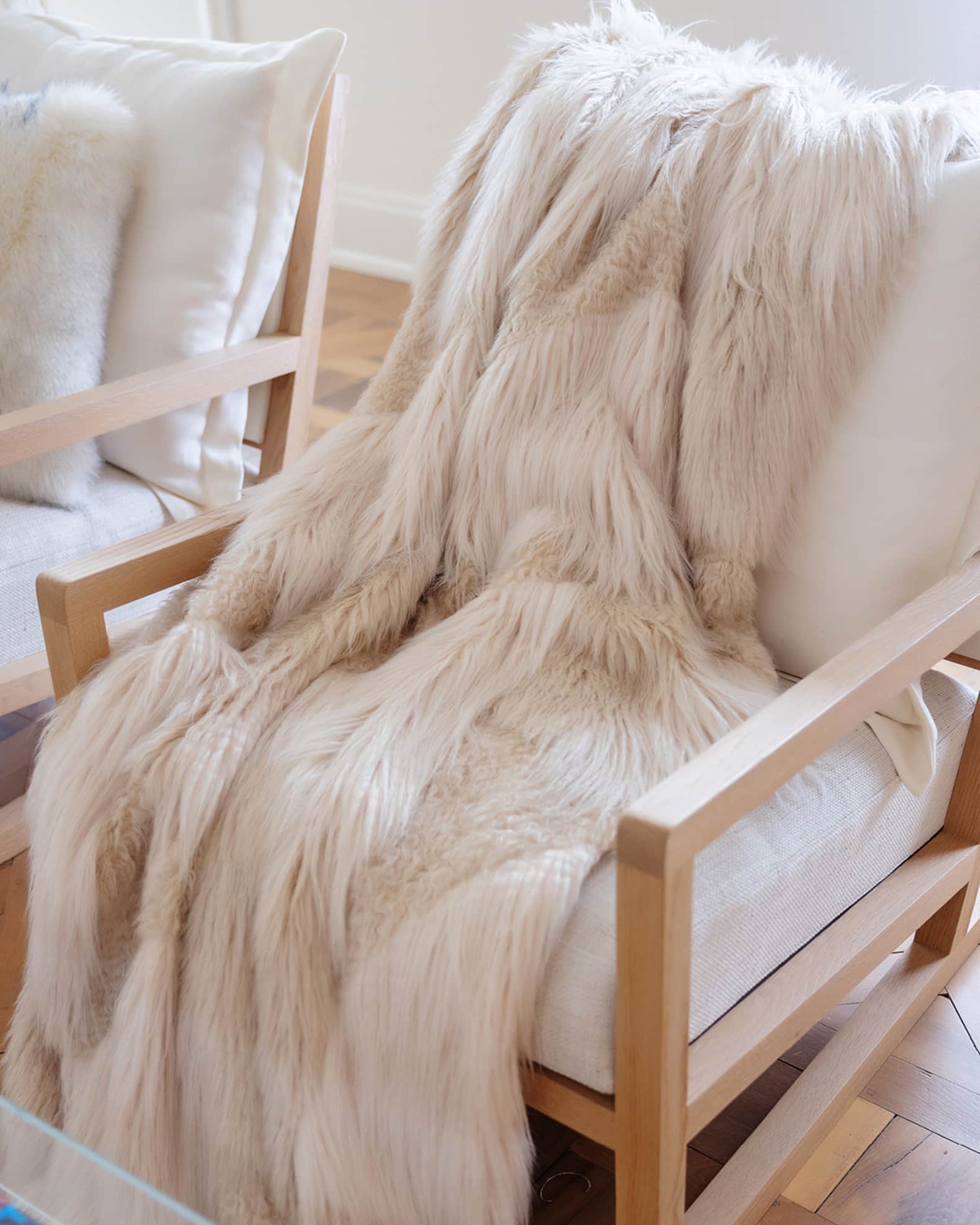 Fabulous Furs Chateau Throw Blanket | Neiman Marcus
