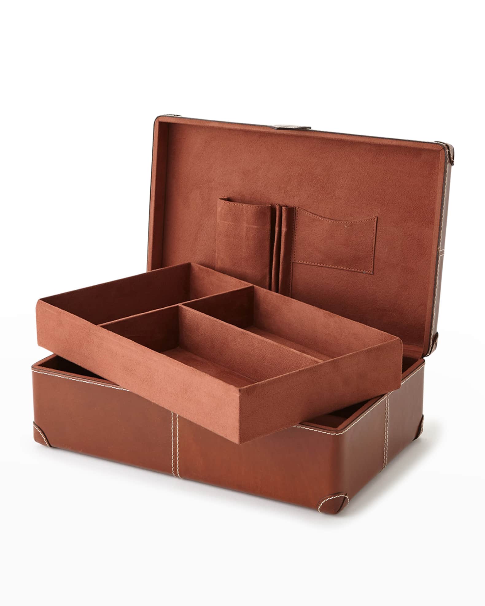 Emporium Home Tiburtina Saddle Boxes | Neiman Marcus
