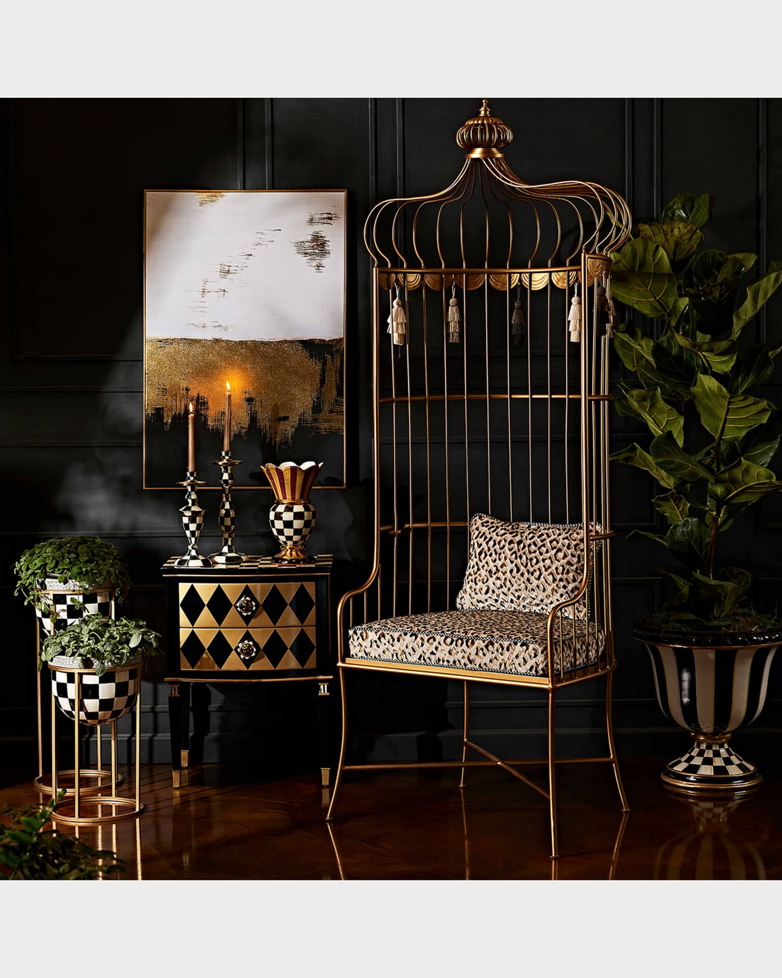 MacKenzie-Childs Aviary Chair | Neiman Marcus