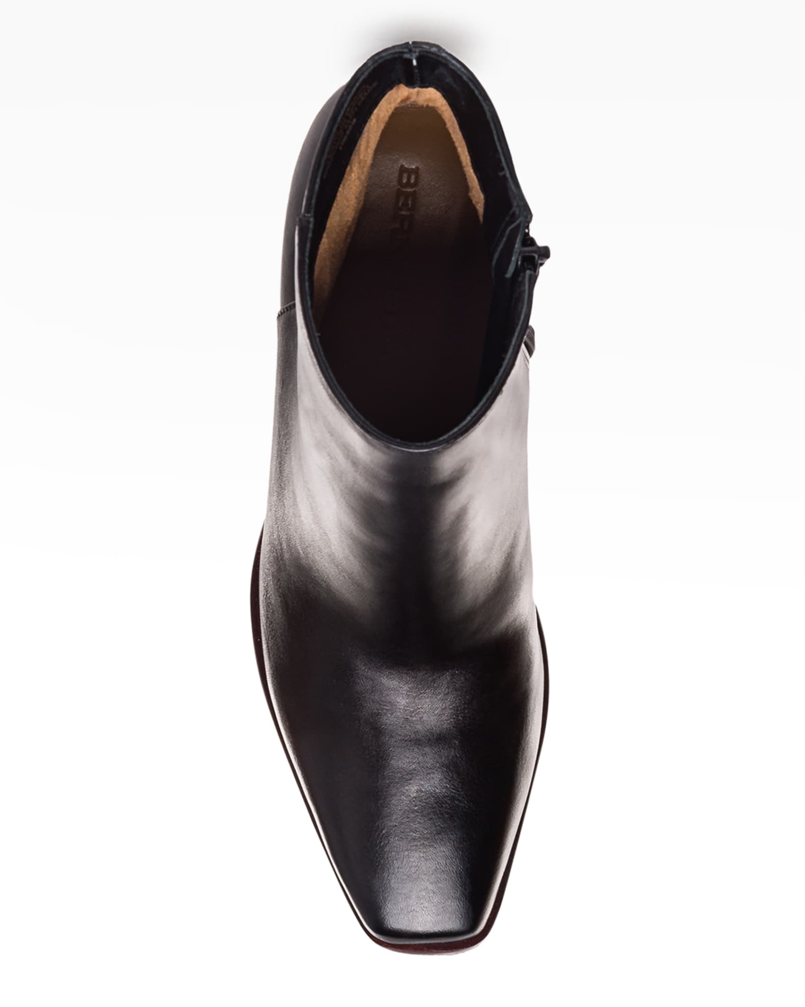 Bernardo Bowery Calfskin Ankle Booties | Neiman Marcus