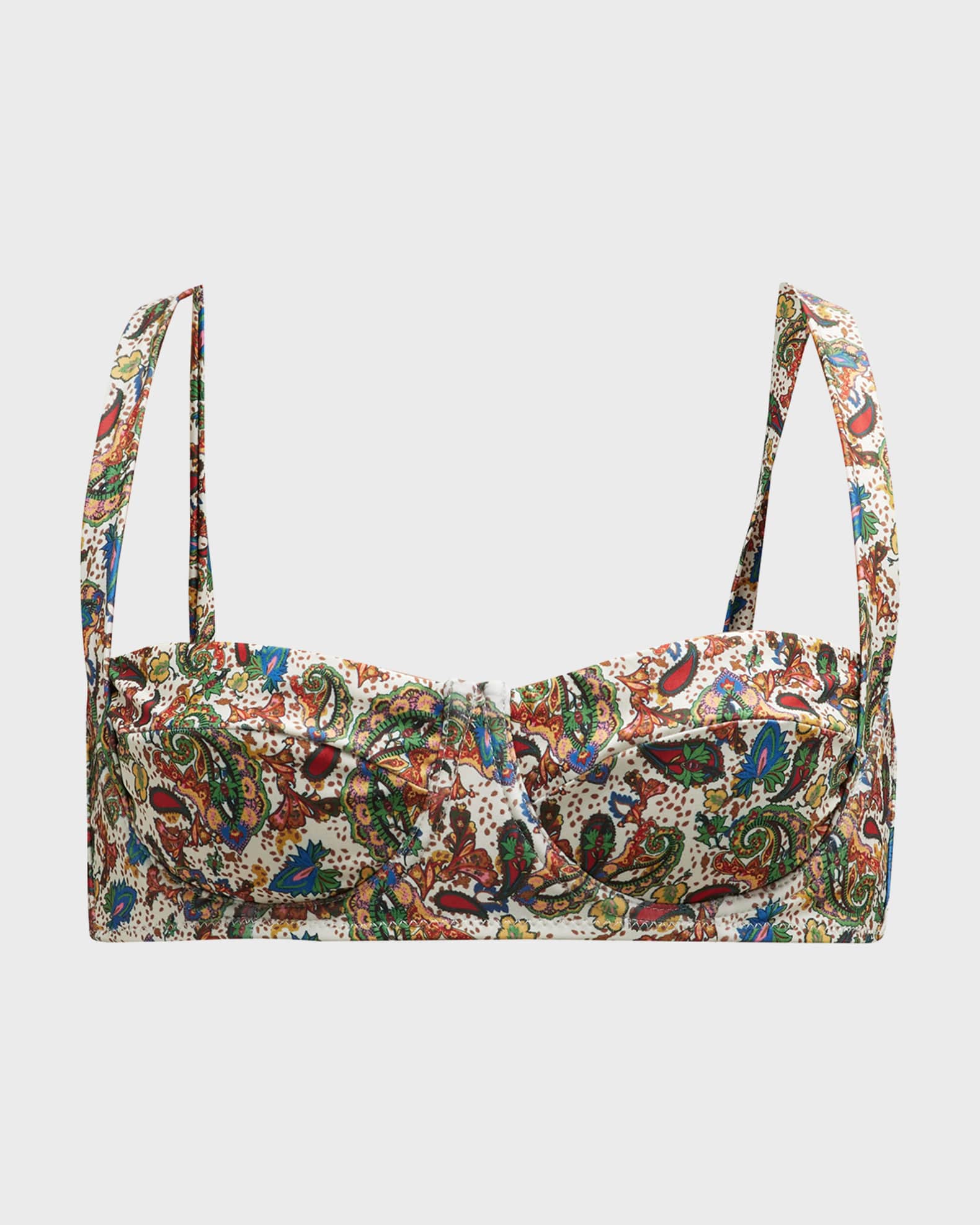 Carolina K Carmel Demi Underwire Bikini Top | Neiman Marcus