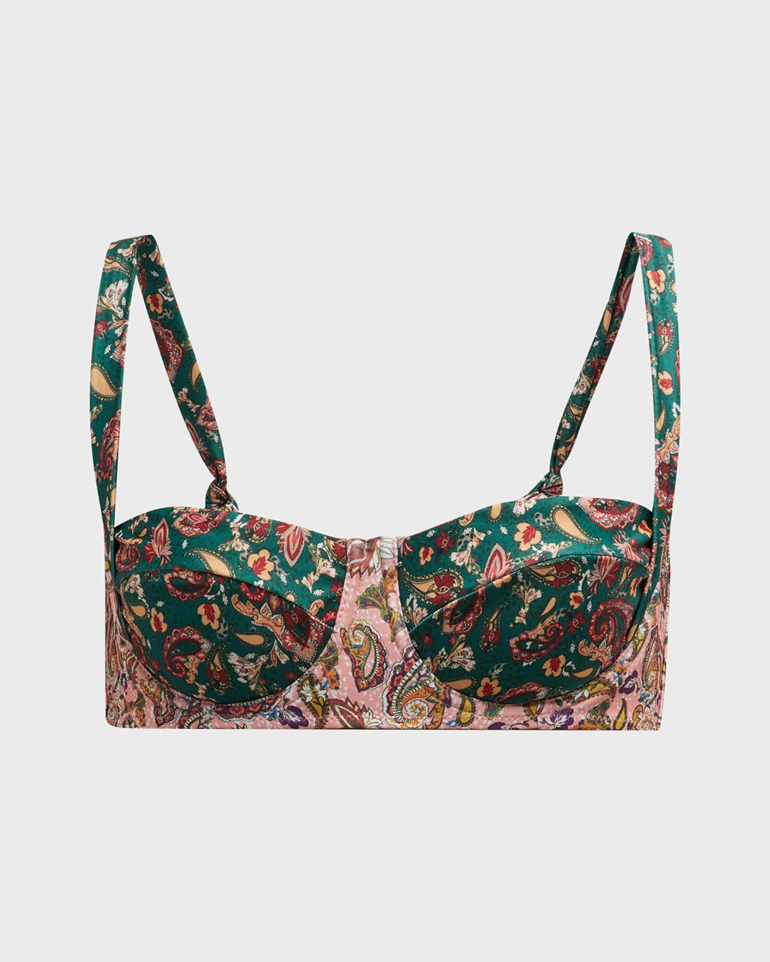 Carolina K Carmel Demi Underwire Bikini Top | Neiman Marcus