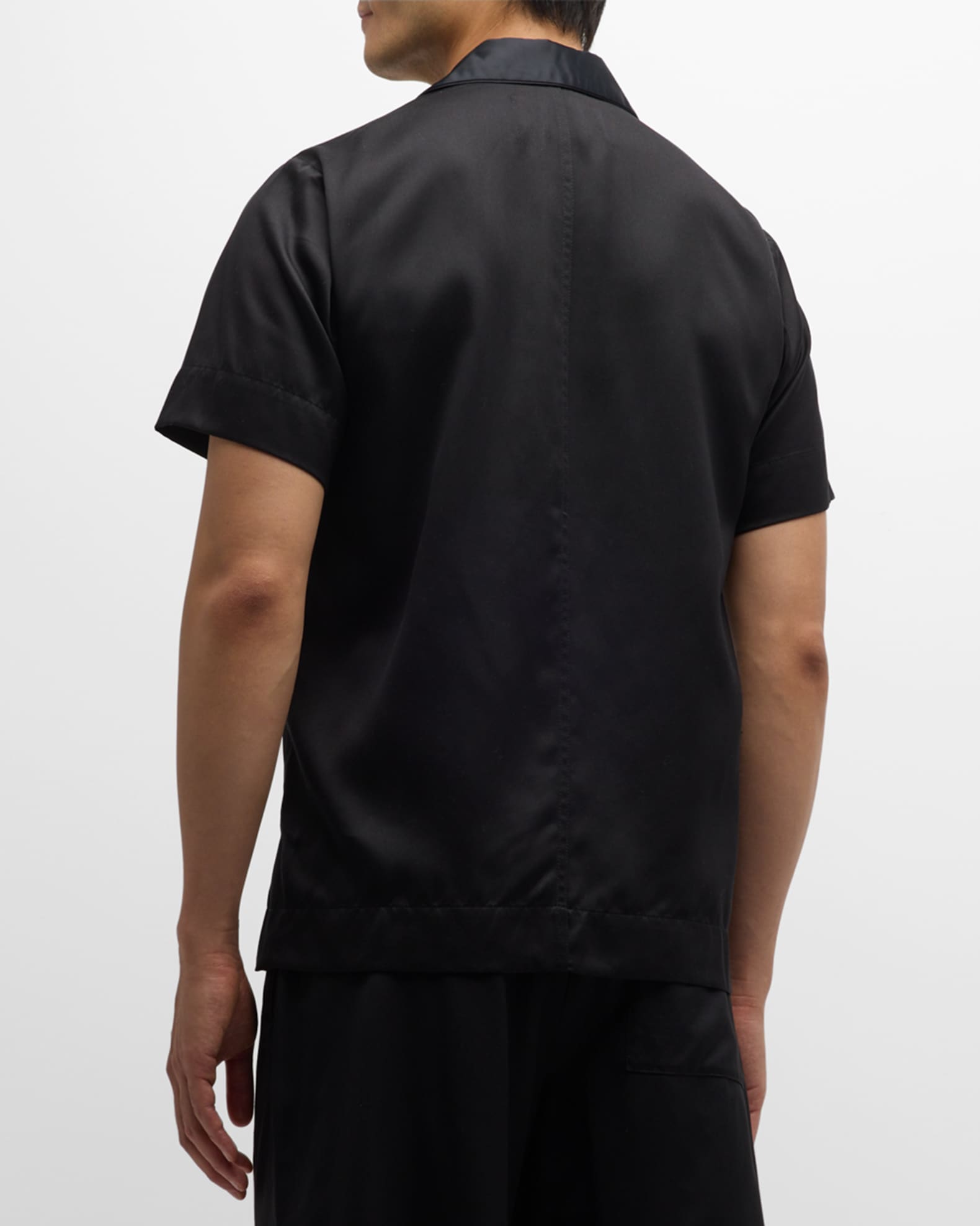 CDLP Men's Casual Button-Down Lounge Shirt | Neiman Marcus
