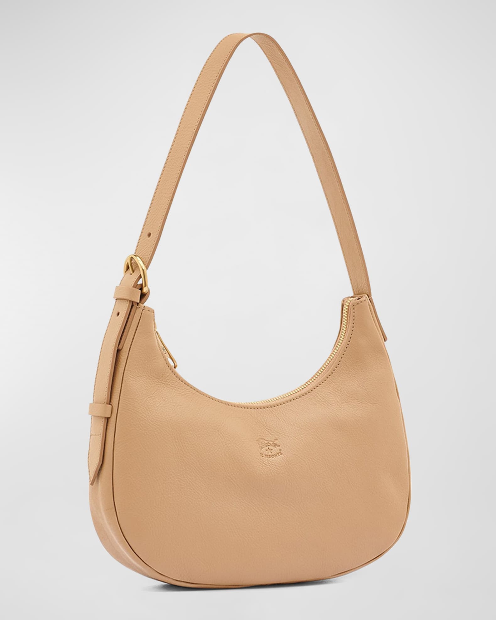 Il Bisonte Belcanto Small Zip Shoulder Bag | Neiman Marcus