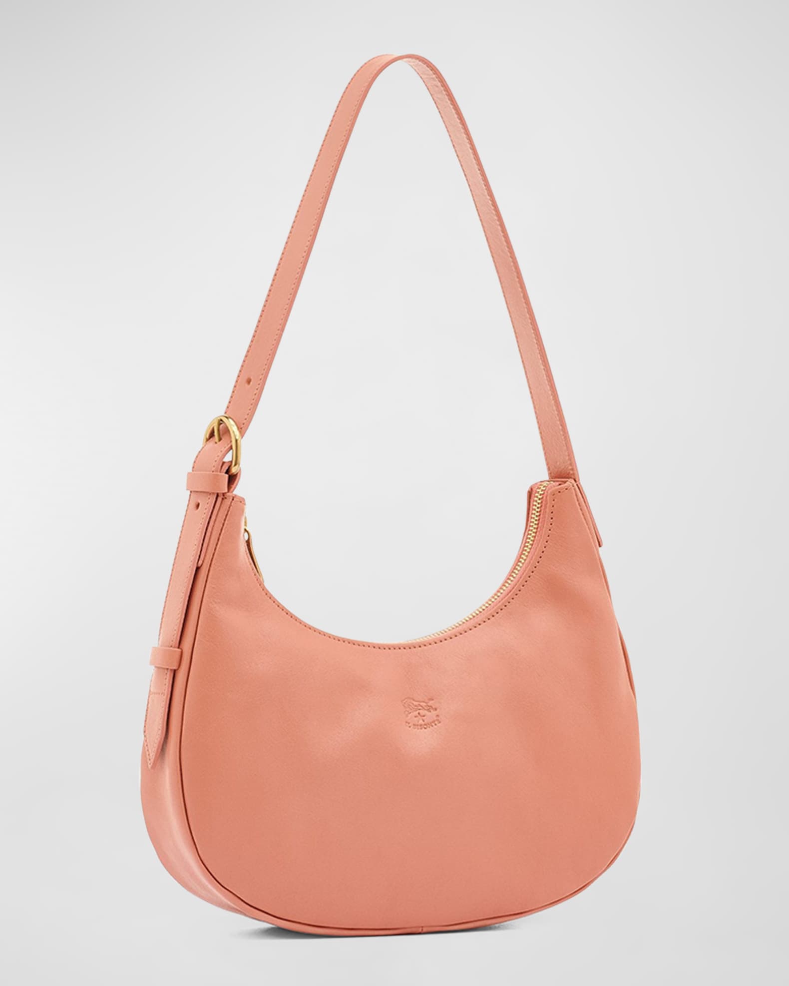 Il Bisonte Belcanto Small Zip Shoulder Bag | Neiman Marcus