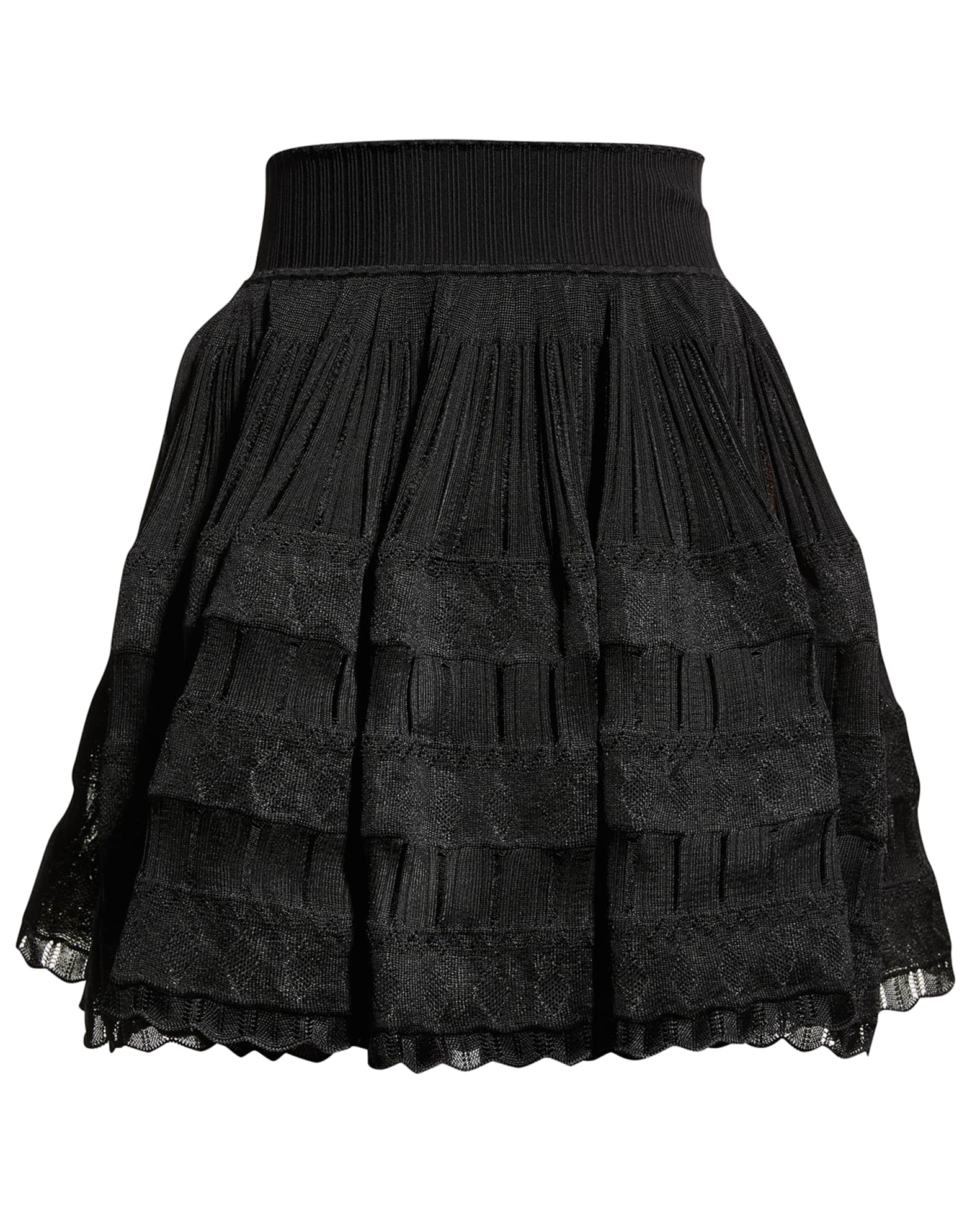 ALAIA Crinoline Mini Skirt | Neiman Marcus