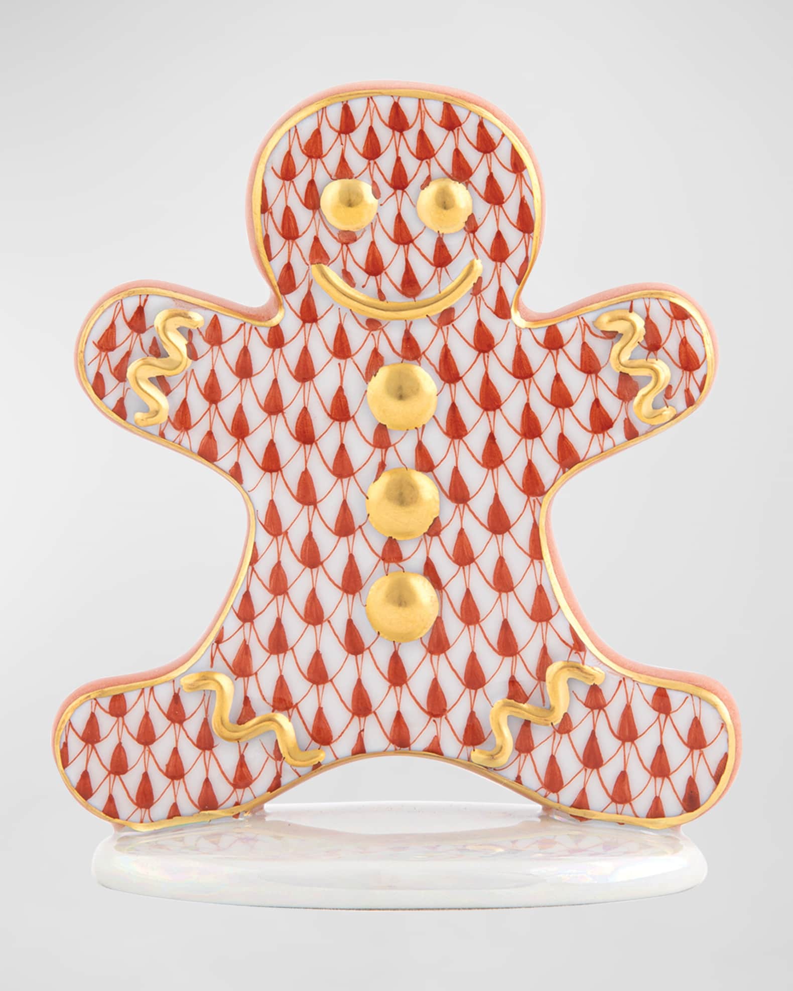Herend Gingerbread Man Figurine | Neiman Marcus