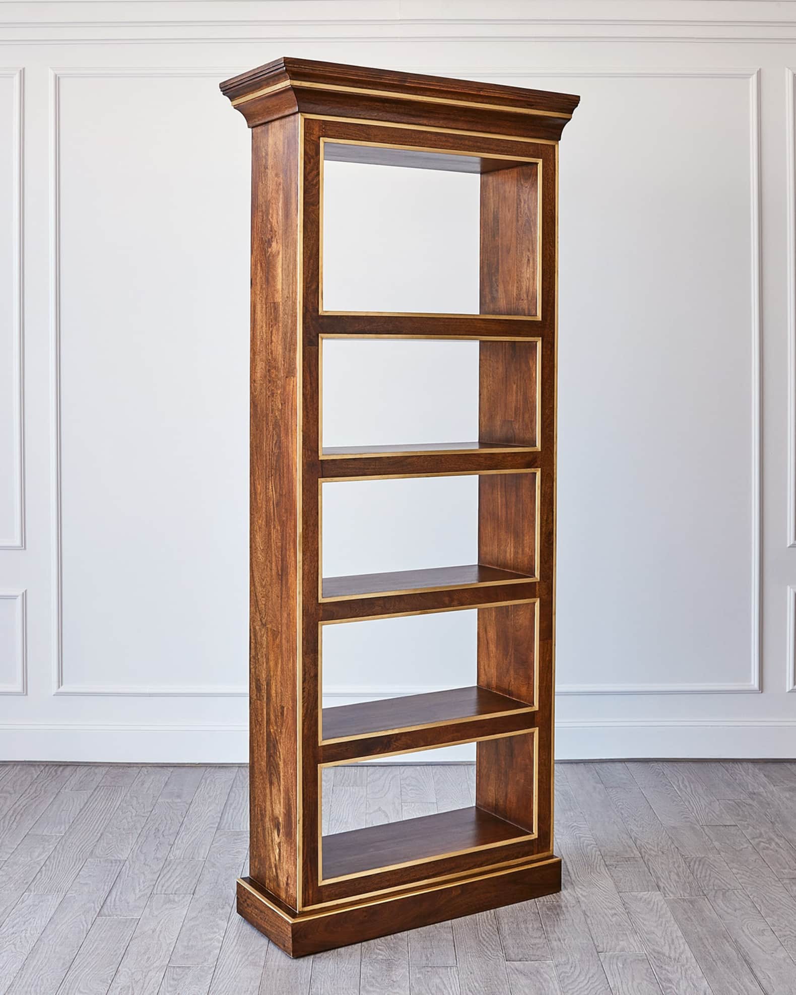 Global Views Calvin Left Library Bookcase | Neiman Marcus