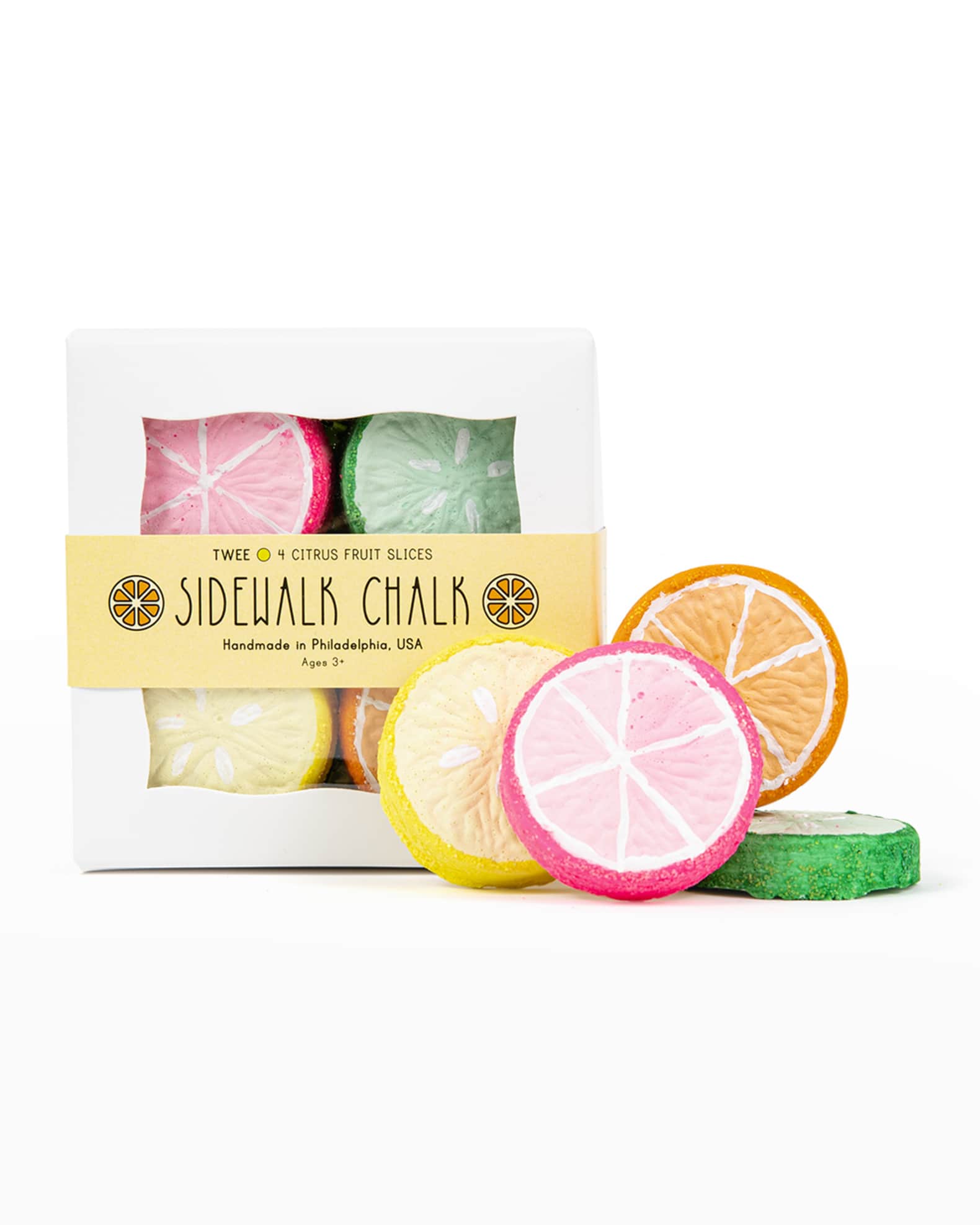 TWEE Kid's Citrus Slices Sidewalk Chalk | Neiman Marcus