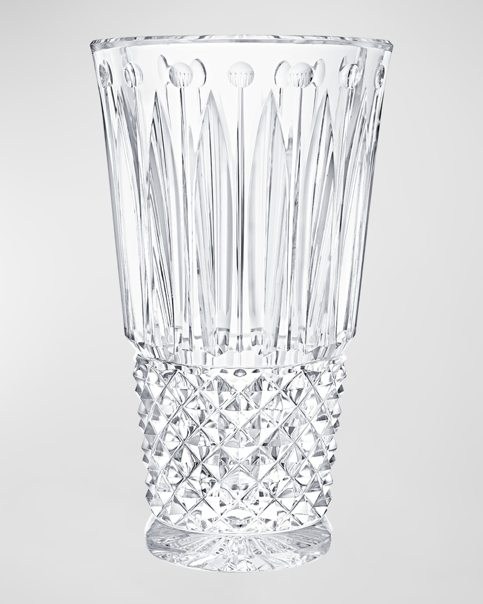 Saint Louis Crystal Tommyssimo Clear Vase | Neiman Marcus
