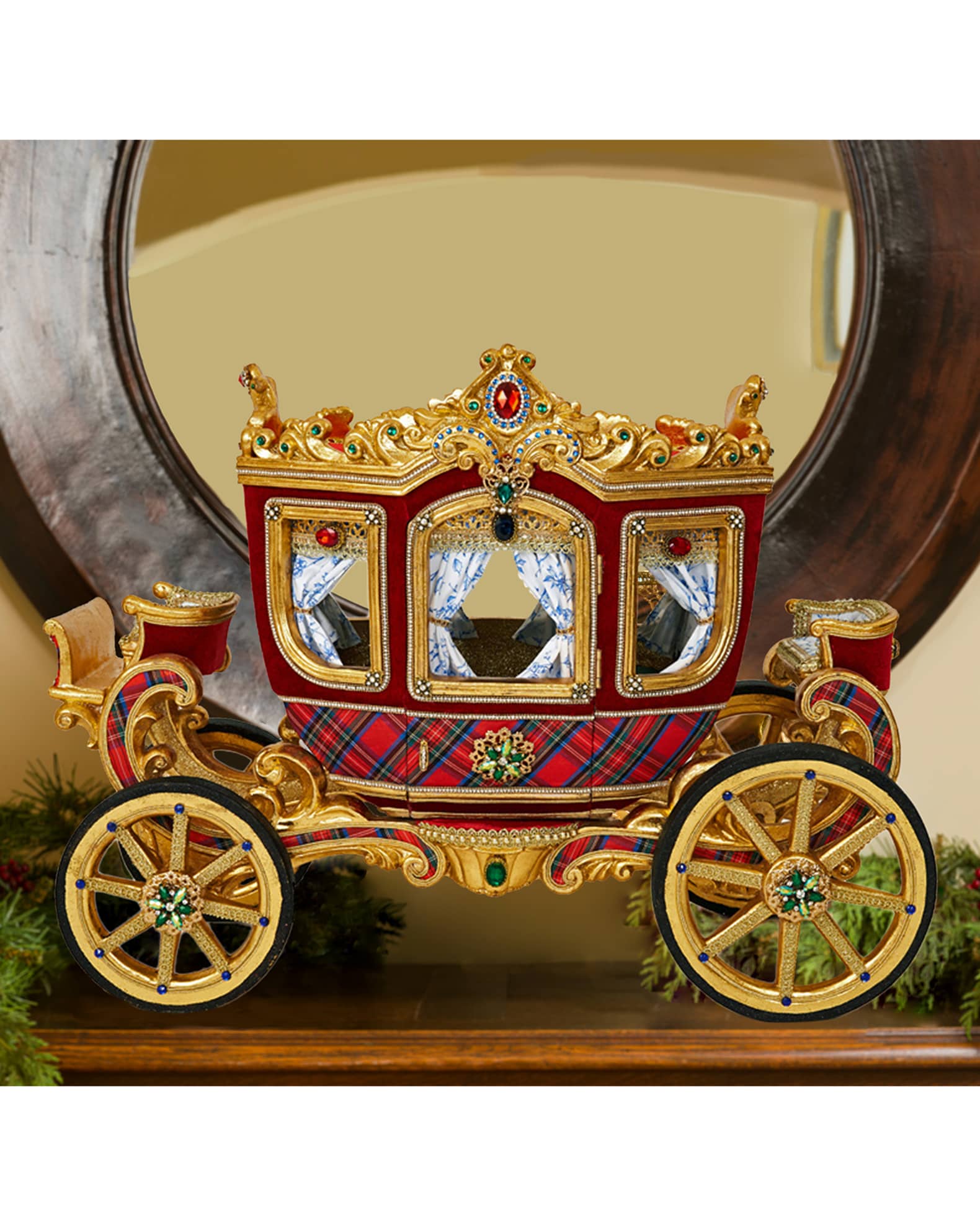 Katherine's Collection Chinoiserie Holiday Carriage | Neiman Marcus
