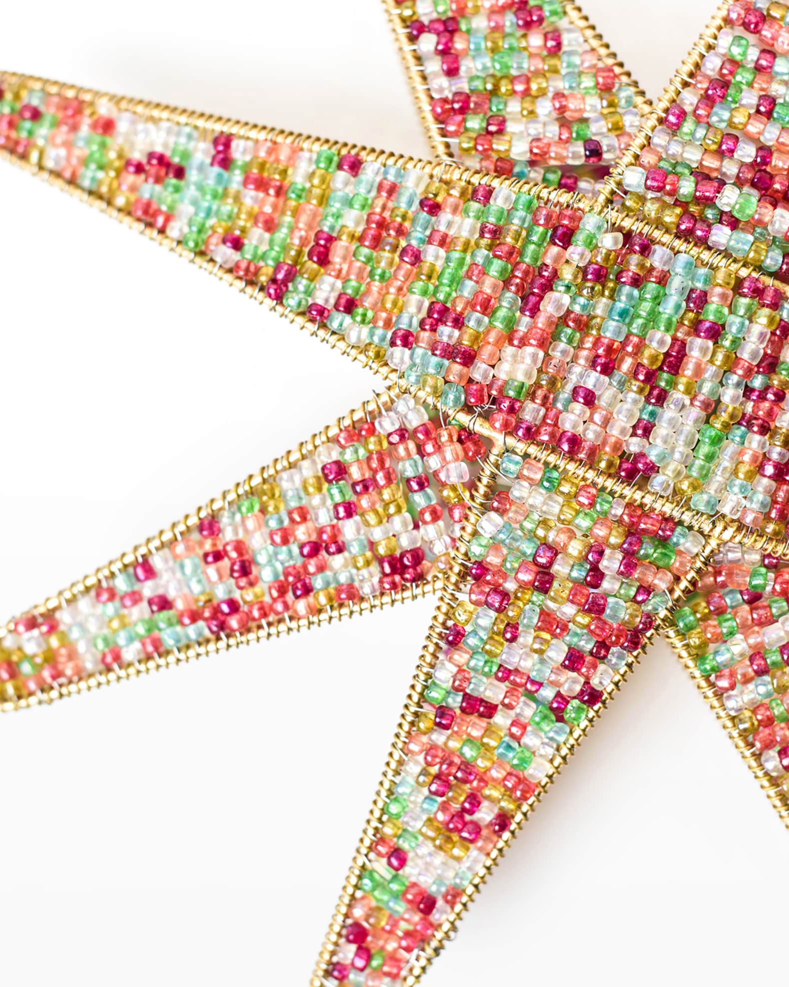 Coton Colors Beaded Tree Topper | Neiman Marcus