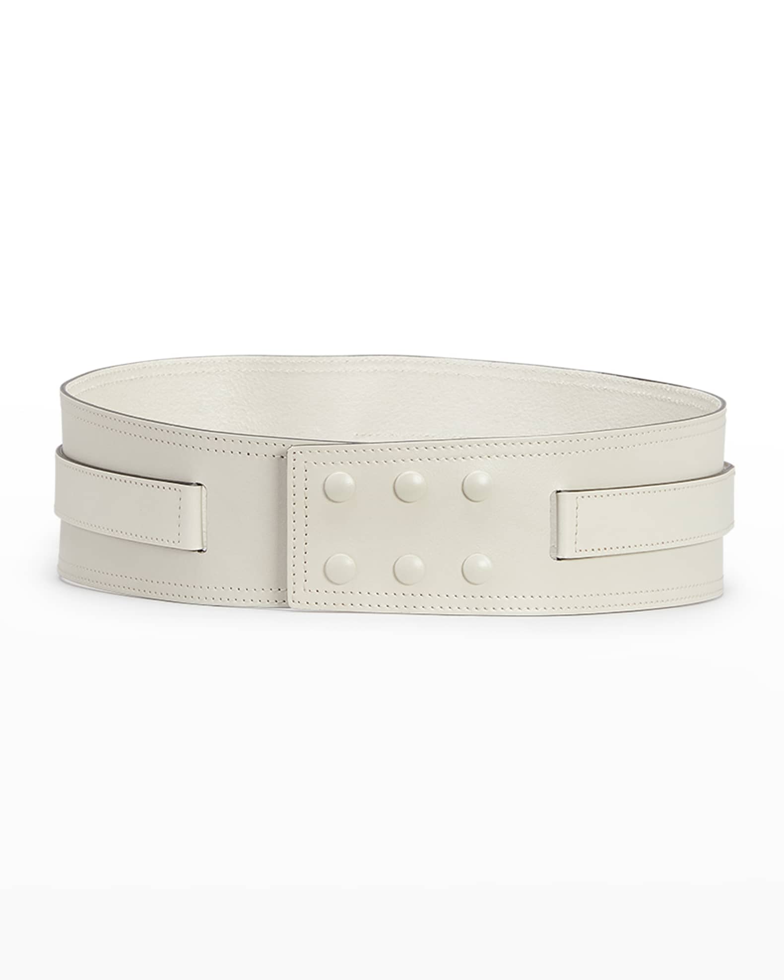 Isabel Marant Moshy Knot Leather Pull-Through Belt | Neiman Marcus