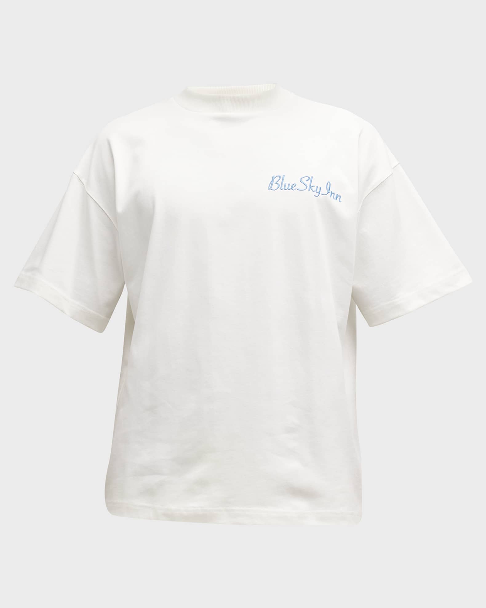Blue Sky Inn Men's Embroidered Logo T-Shirt | Neiman Marcus