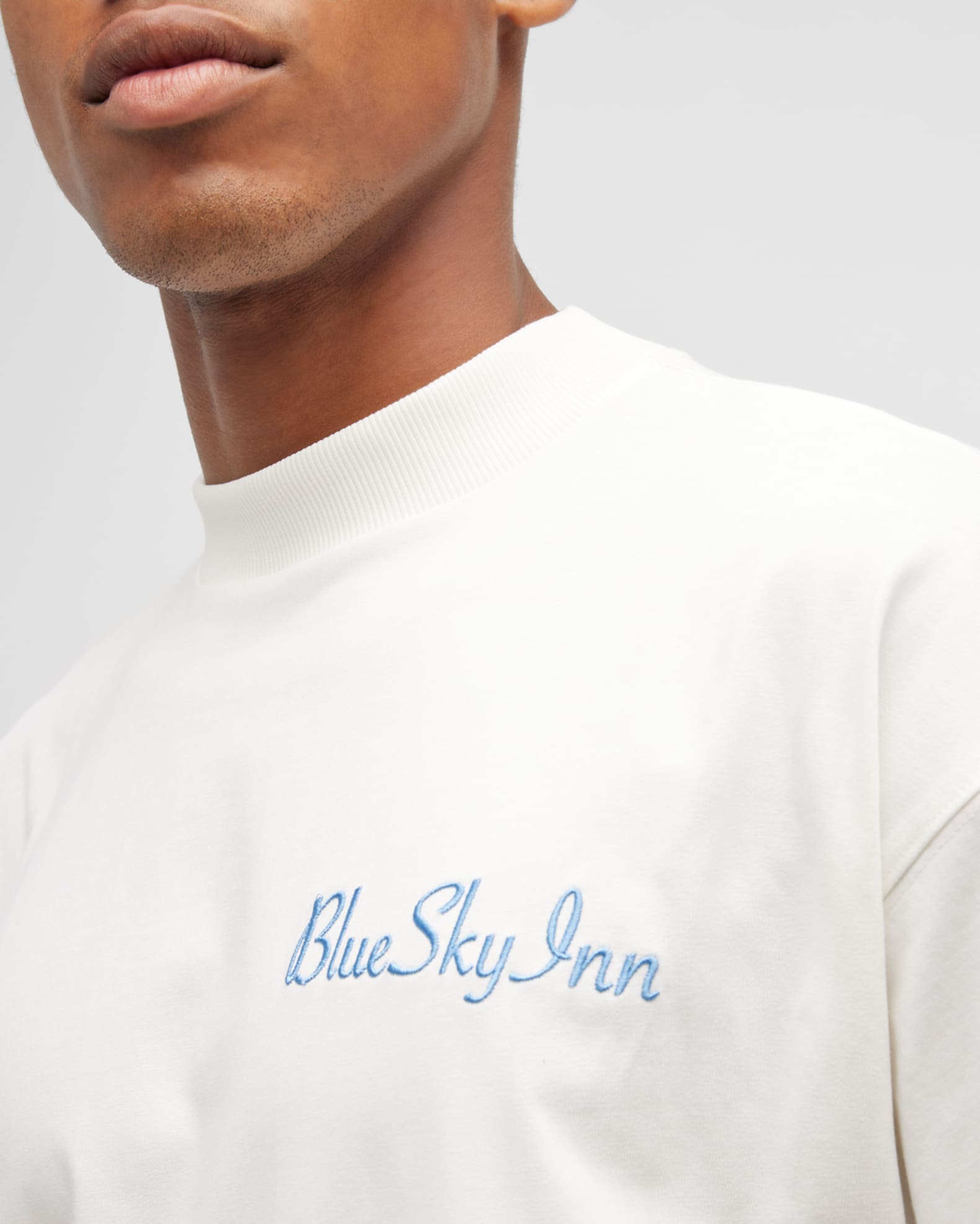Blue Sky Inn Men's Embroidered Logo T-Shirt | Neiman Marcus