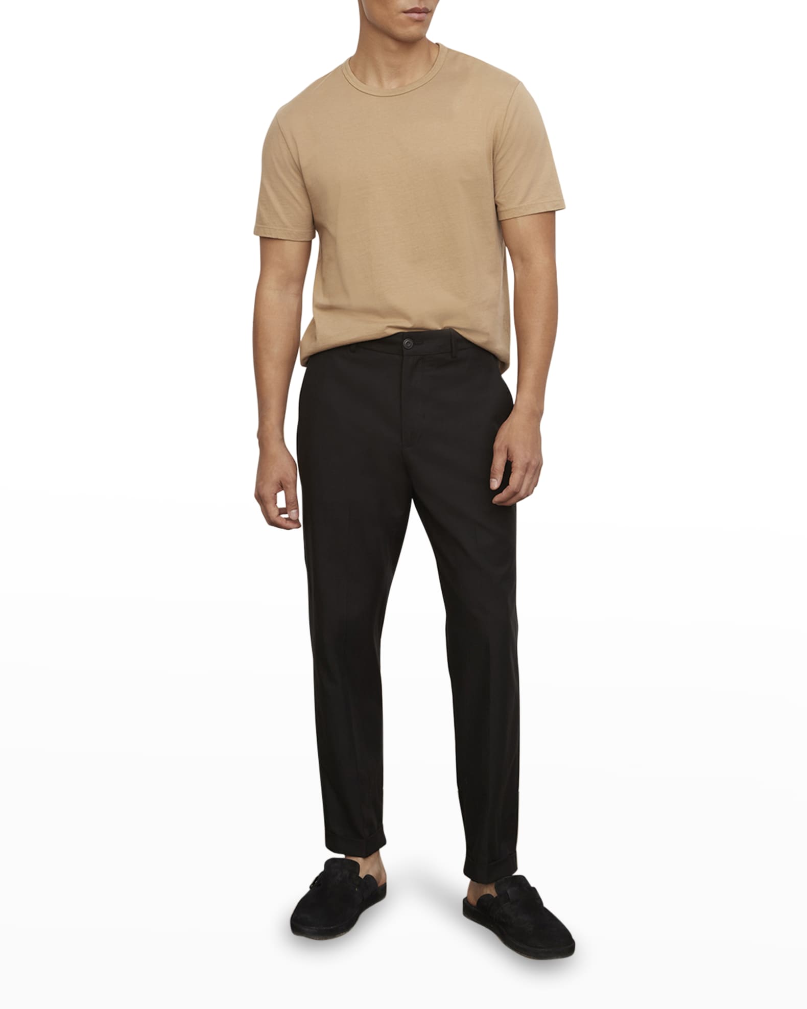 Vince Men's Tapered Cuffed Trousers | Neiman Marcus