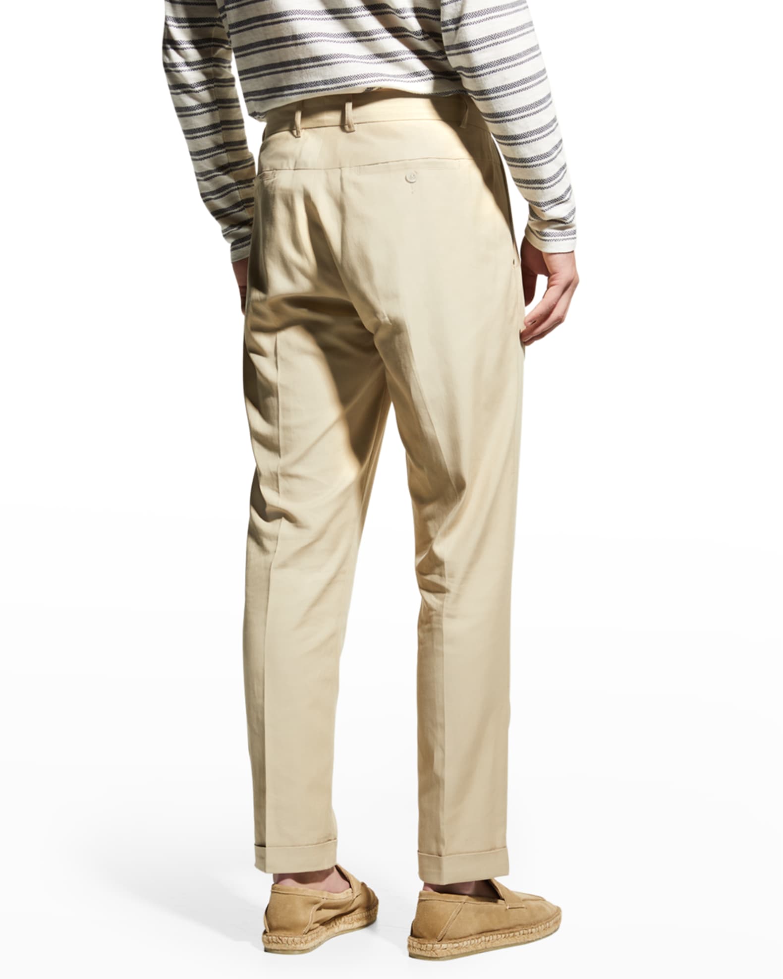 Vince Men's Tapered Cuffed Trousers | Neiman Marcus