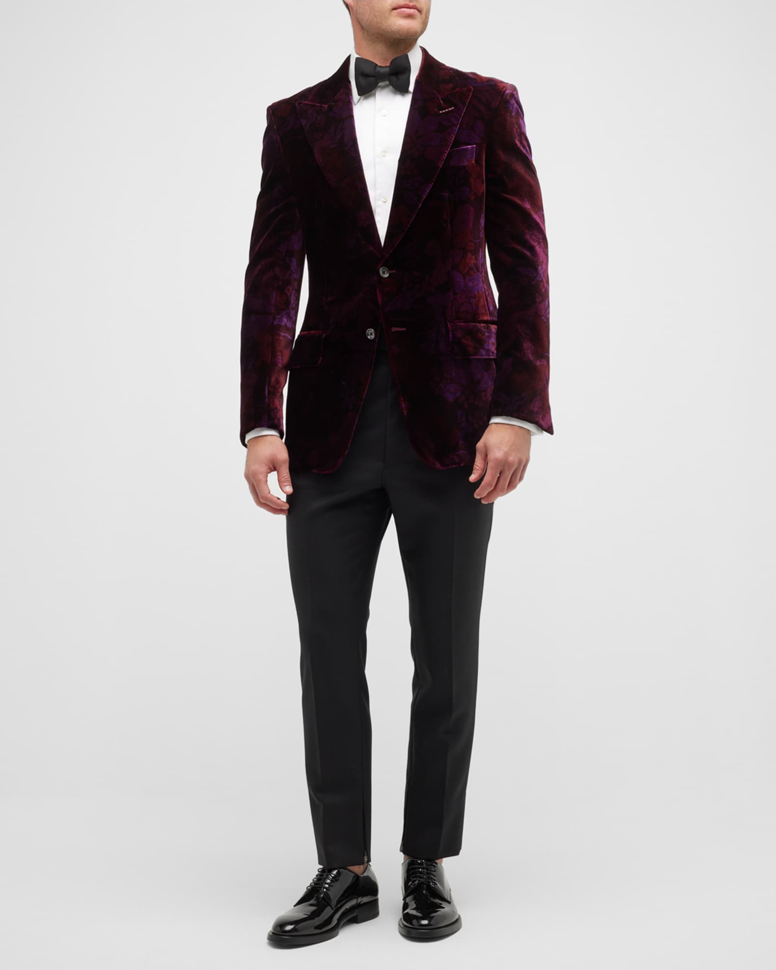 TOM FORD Men's Oriental Floral Dinner Jacket | Neiman Marcus