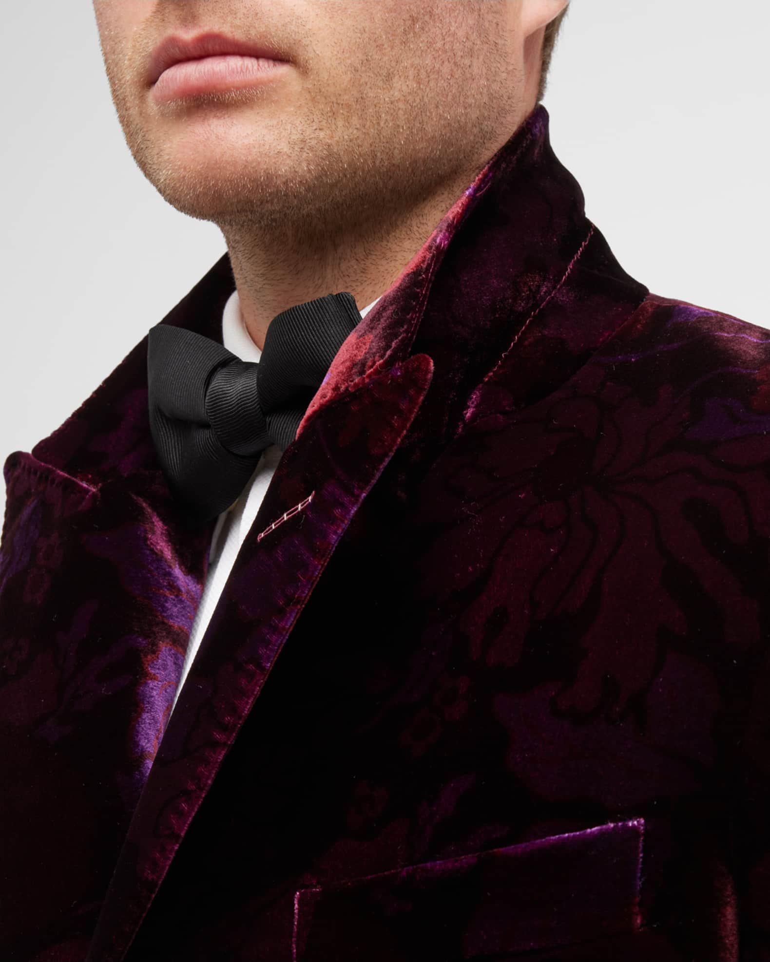 TOM FORD Men's Oriental Floral Dinner Jacket | Neiman Marcus
