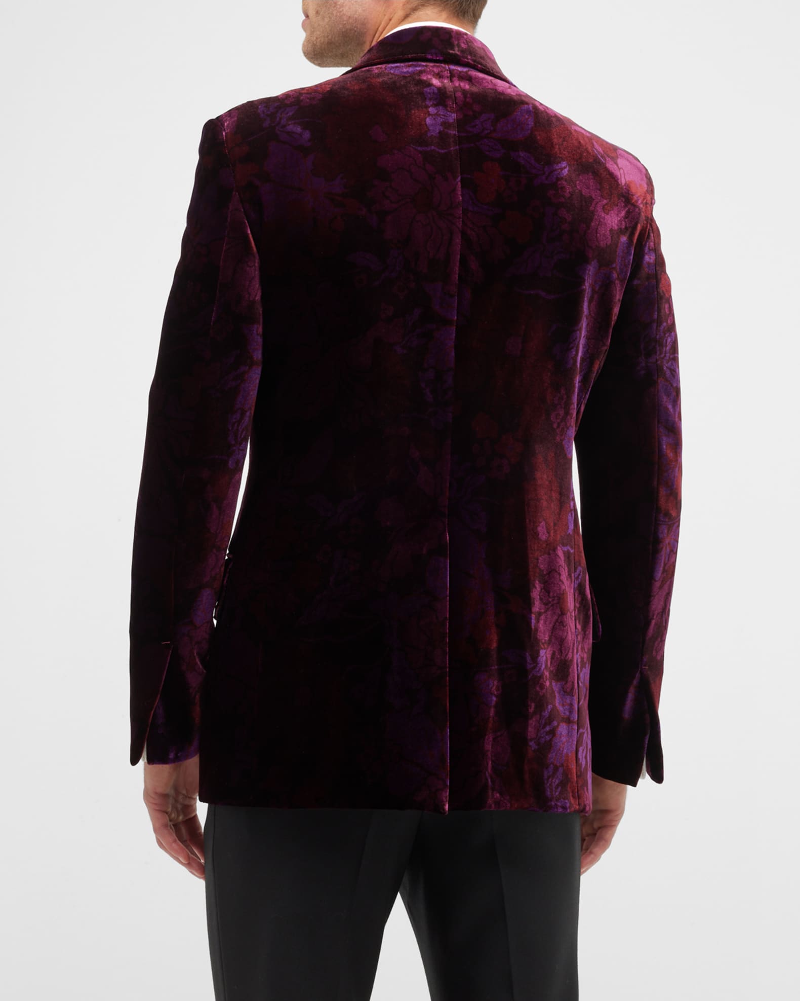TOM FORD Men's Oriental Floral Dinner Jacket | Neiman Marcus