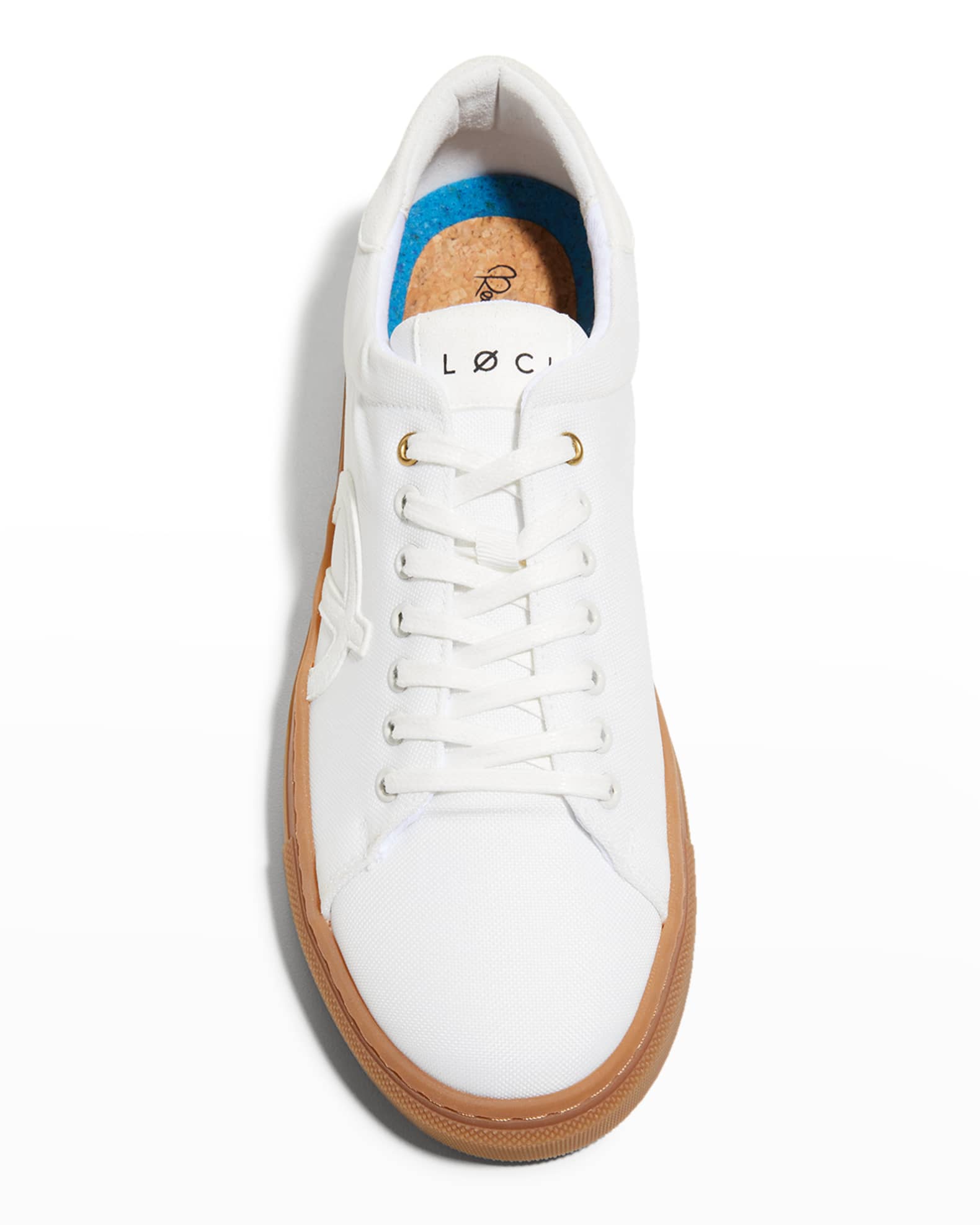 LOCI Nine Vegan Recycled Ocean Plastic Low-Top Sneakers | Neiman Marcus
