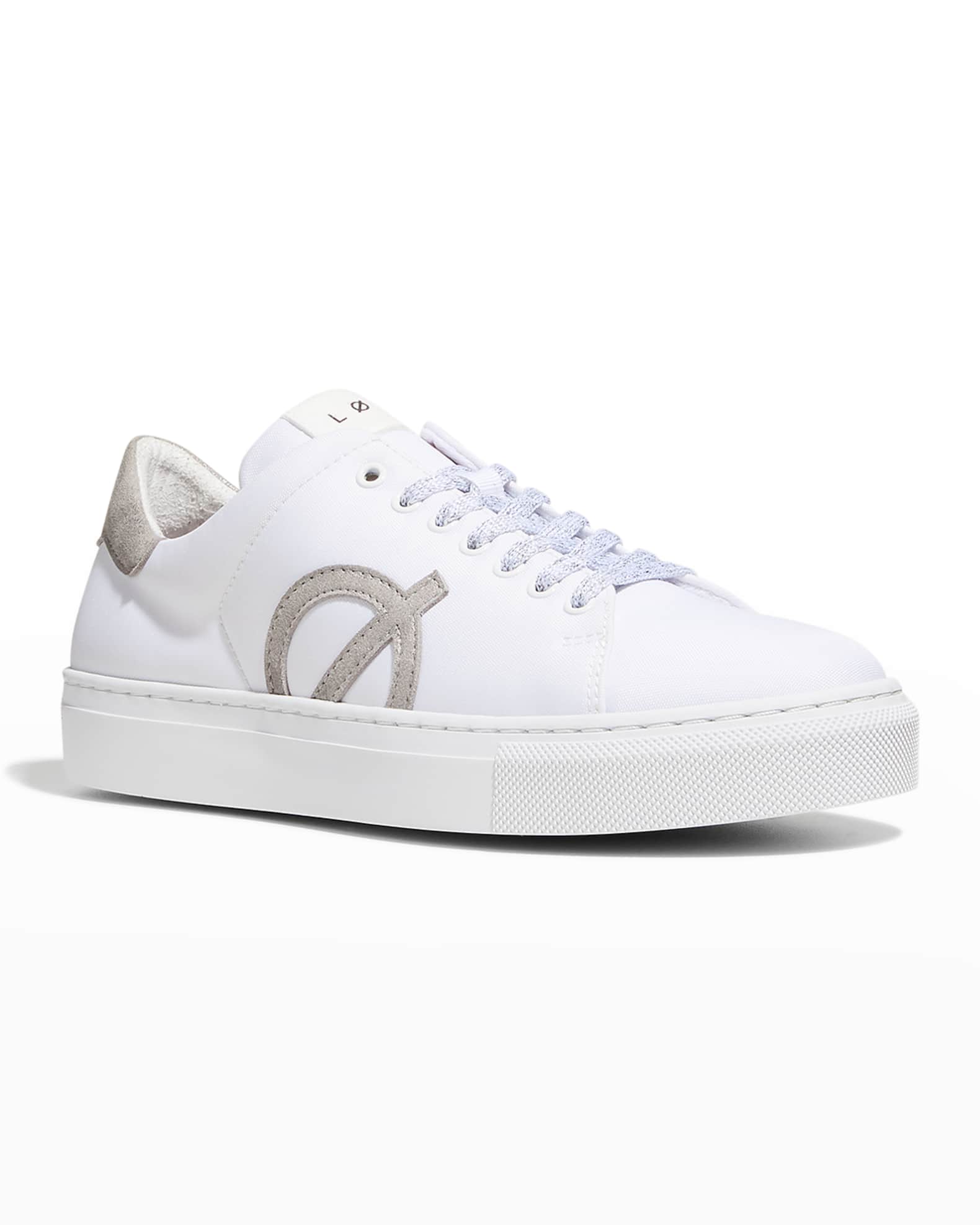 LOCI Nine Vegan Recycled Ocean Plastic Bicolor Low-Top Court Sneakers ...