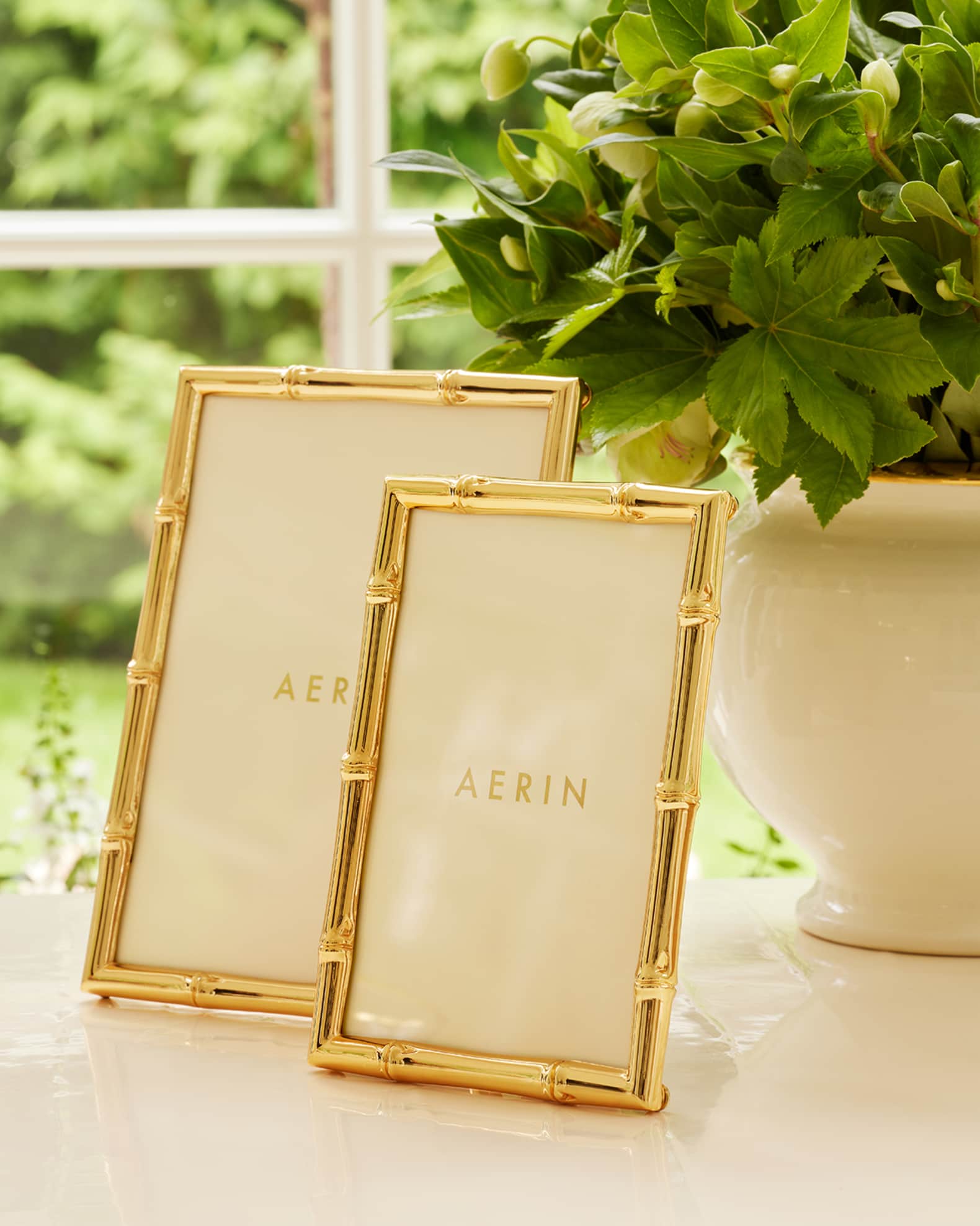 AERIN Ava Bamboo 5" x 7" Frame | Neiman Marcus