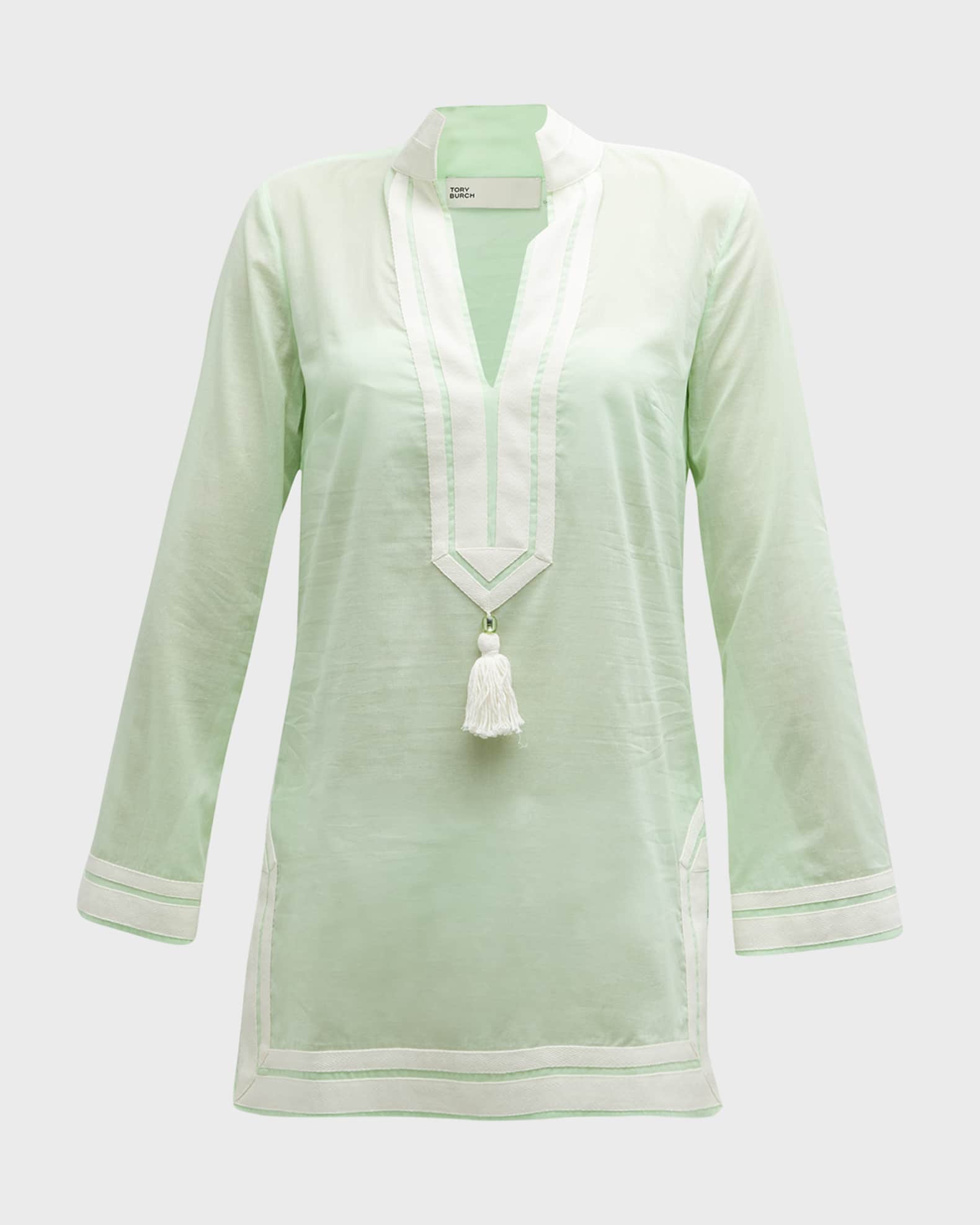 Tory Burch Solid Tory Tunic | Neiman Marcus