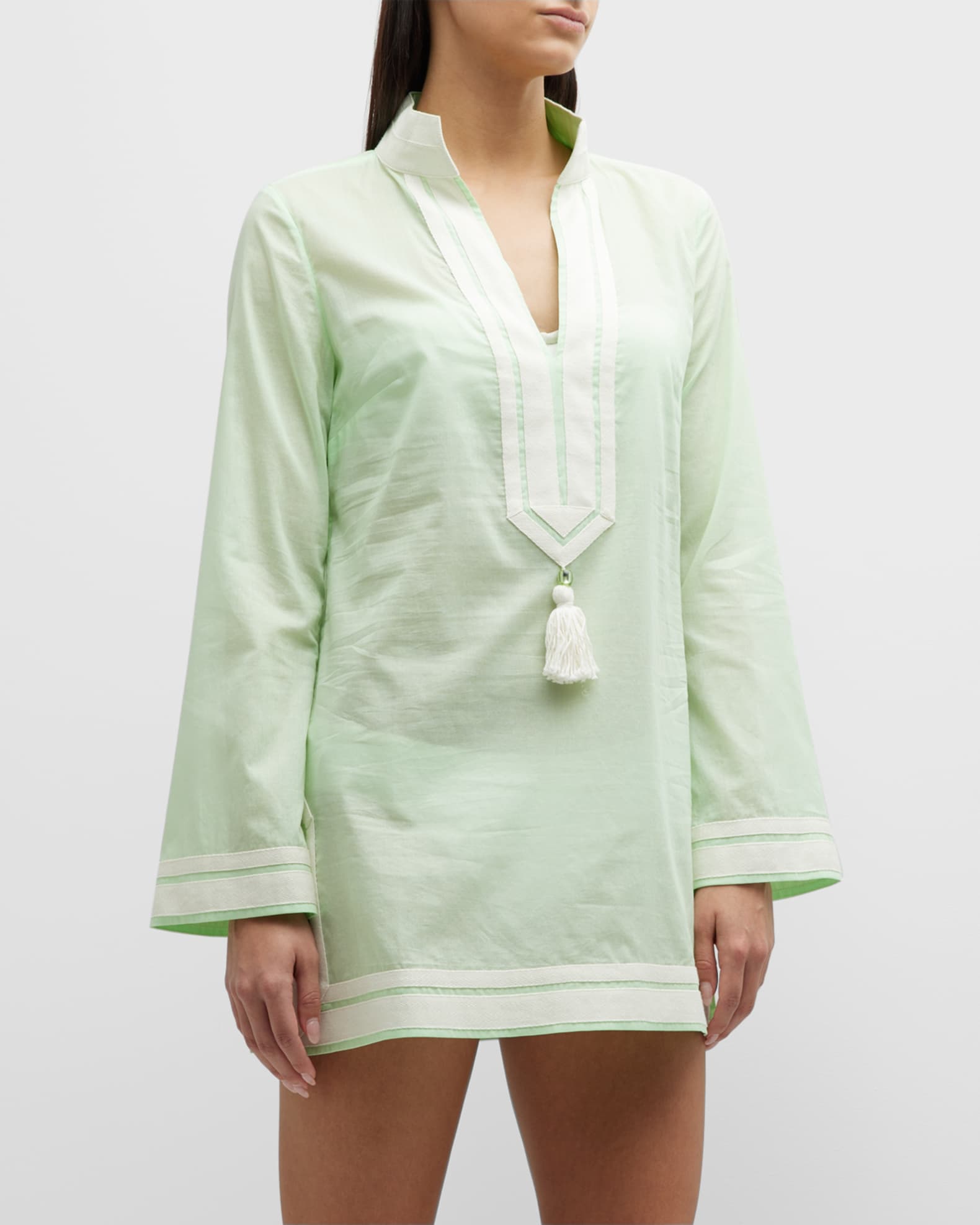 Tory Burch Solid Tory Tunic | Neiman Marcus