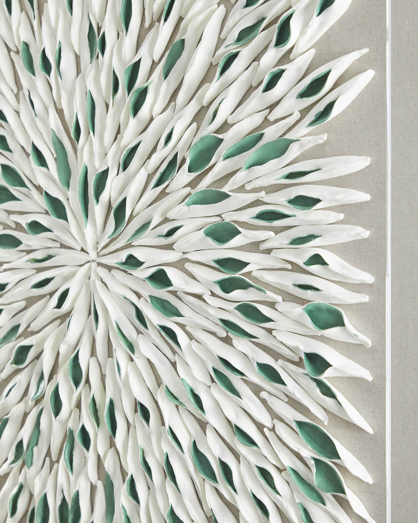 Neiman Marcus Clay Art In Acrylic Box | Neiman Marcus