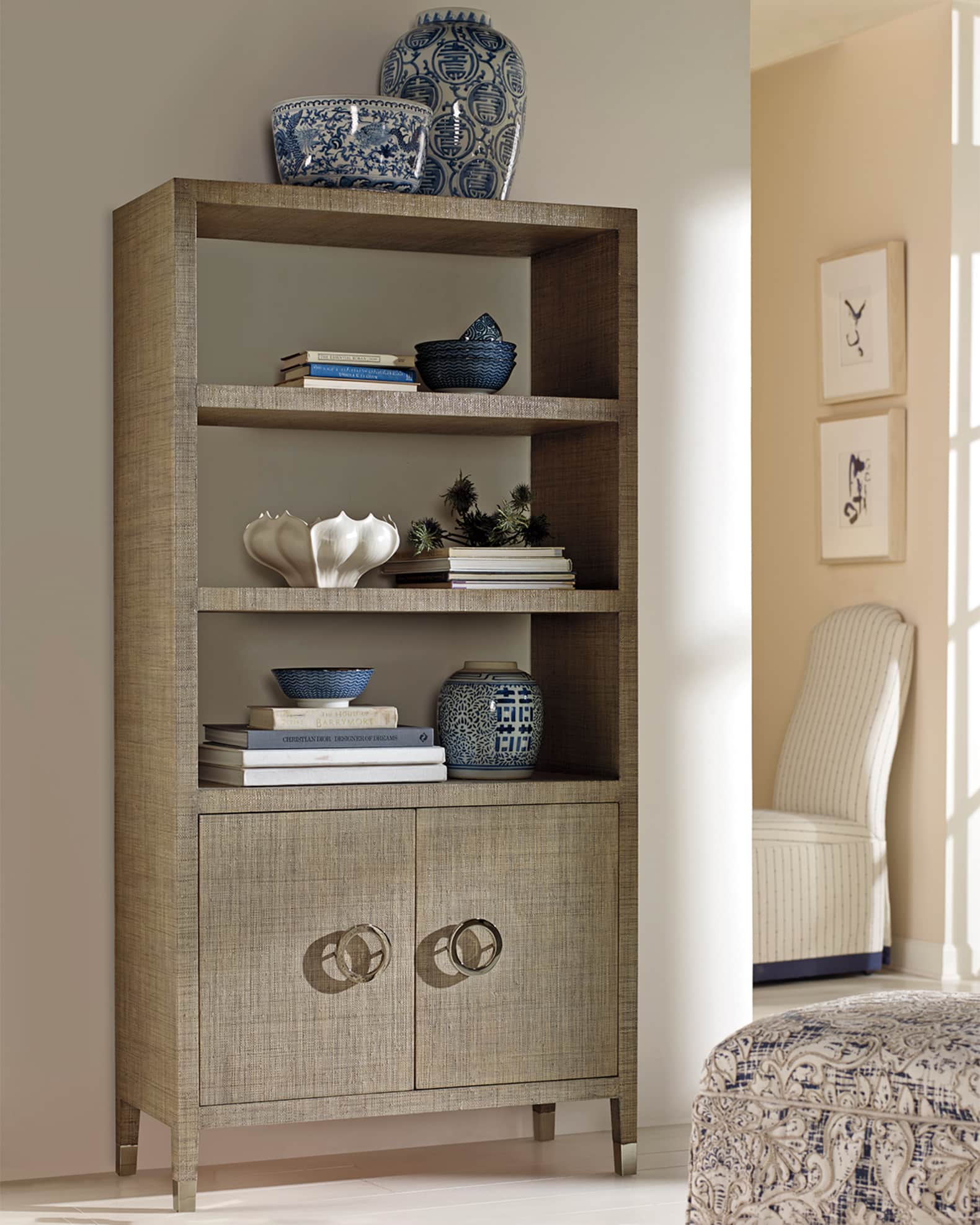 Century Furniture Charleston Bookcase | Neiman Marcus
