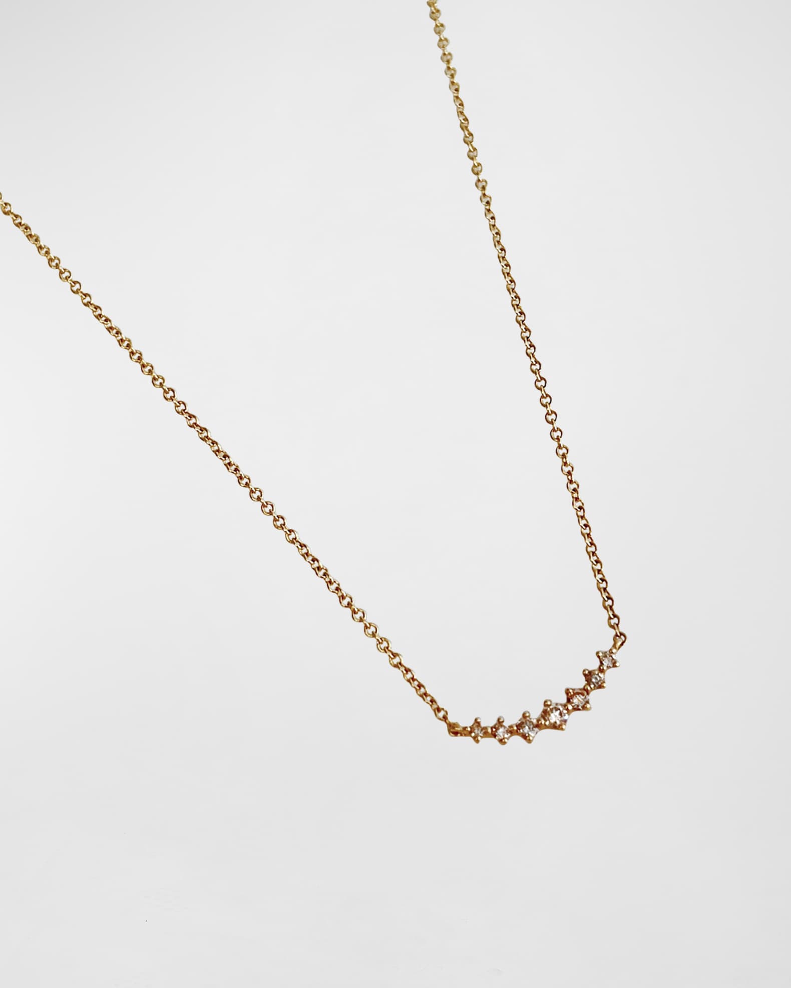 Zoe Lev Jewelry Diamond Cluster Necklace | Neiman Marcus
