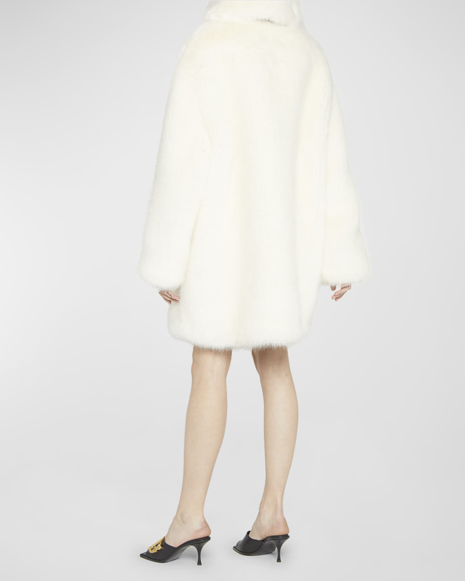 Dsquared2 Oversized Faux Fur Coat | Neiman Marcus