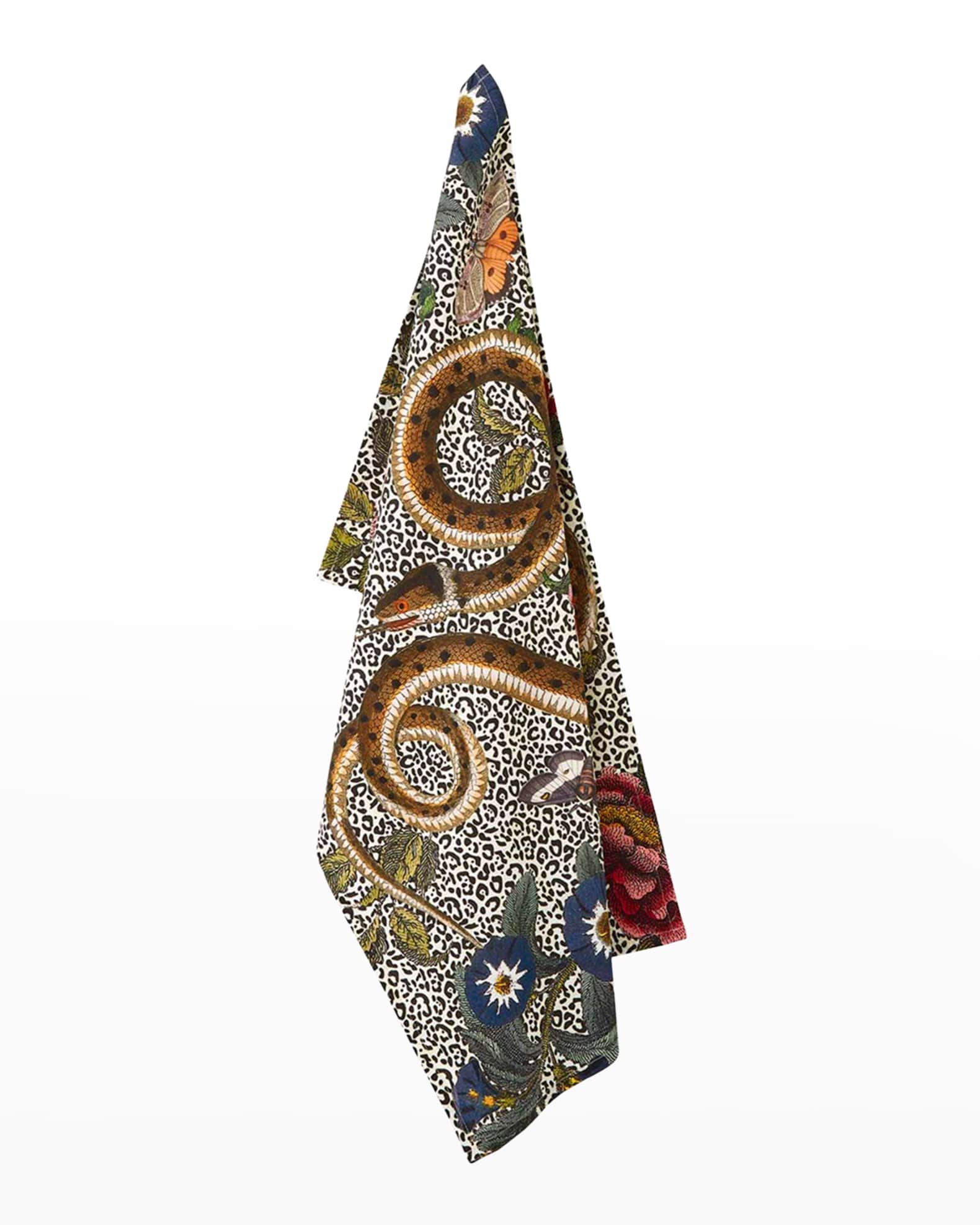 Spode Creatures of Curiosity Tea Towel | Neiman Marcus