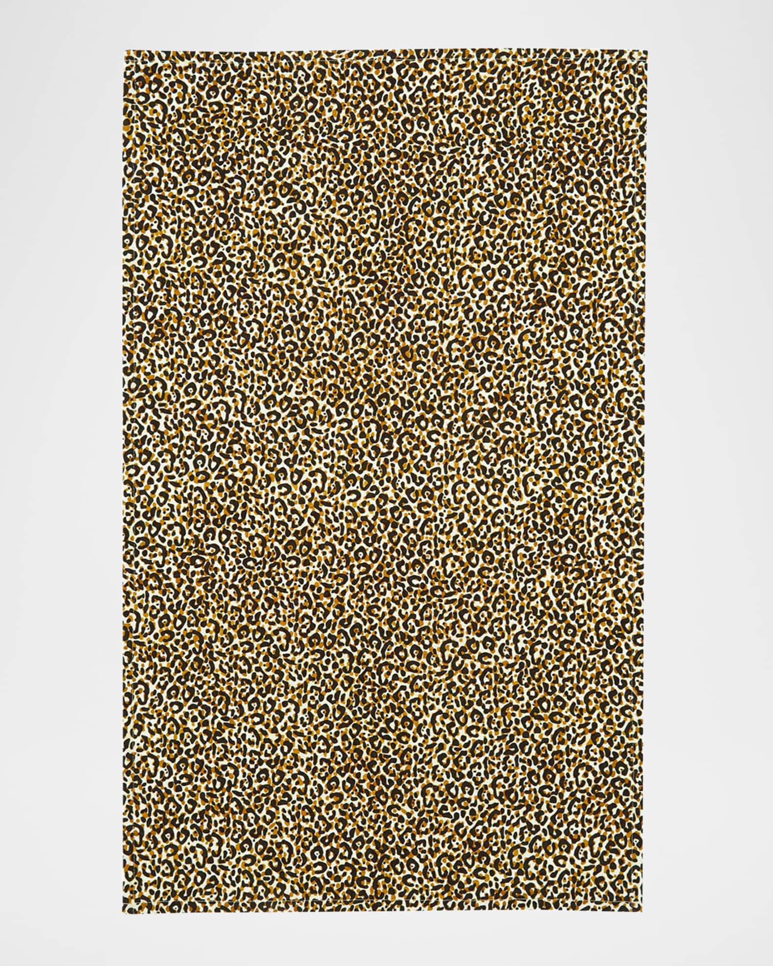 Spode Creatures of Curiosity Leopard Print Tea Towel | Neiman Marcus