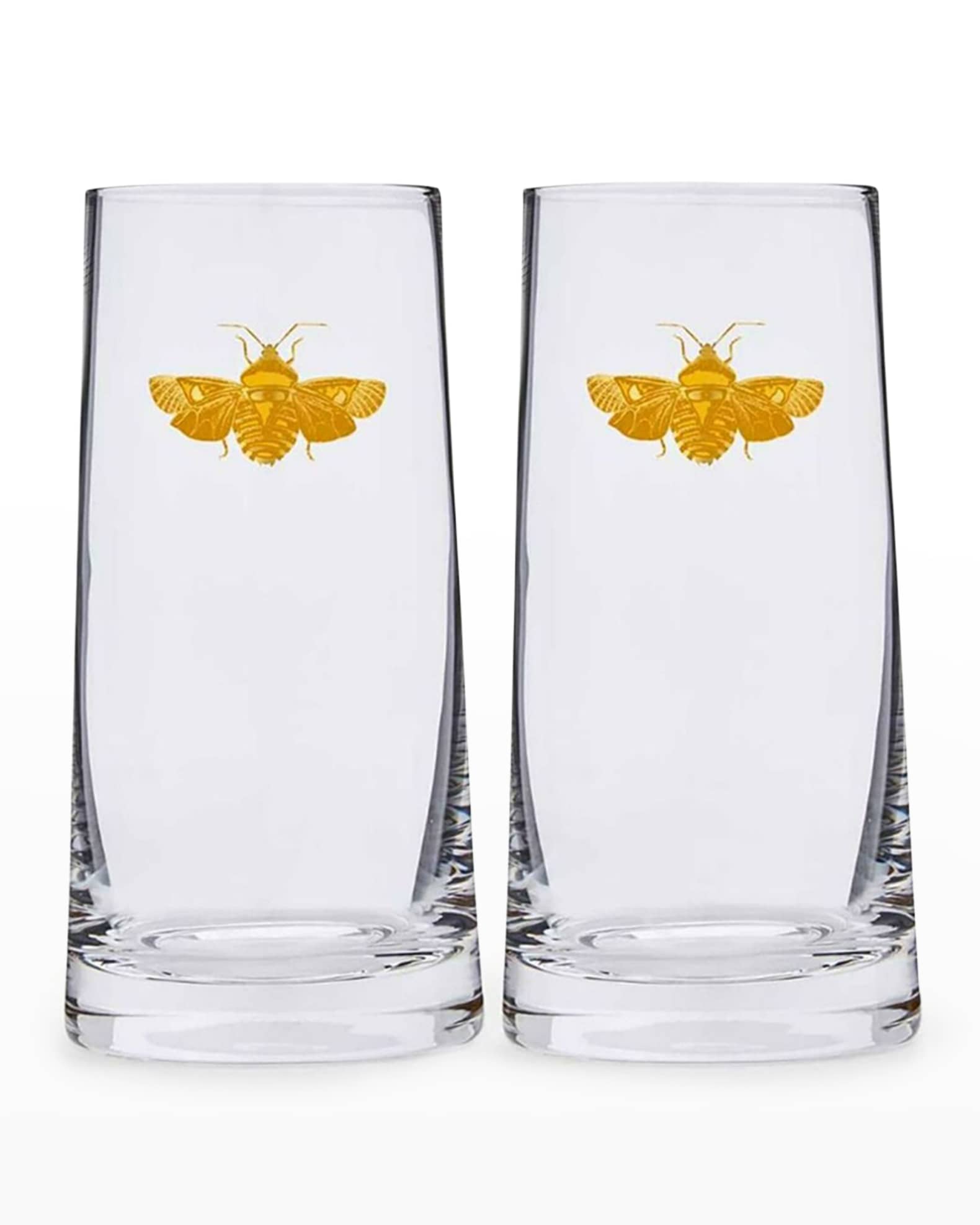 Spode Creatures of Curiosity Highball Glasses, Set of 2 | Neiman Marcus