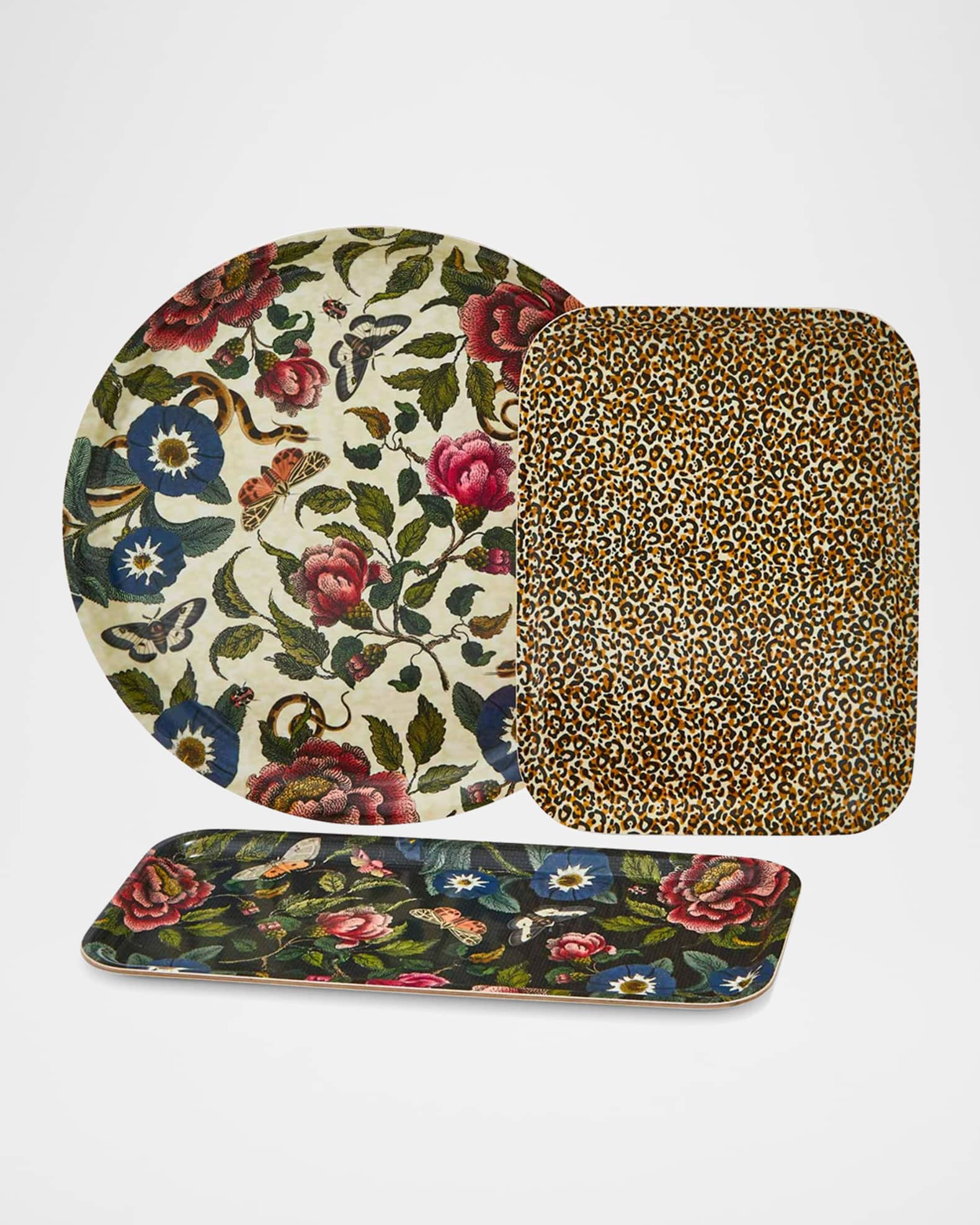 Spode Creatures of Curiosity Rectangular Floral Birch Serving Tray ...