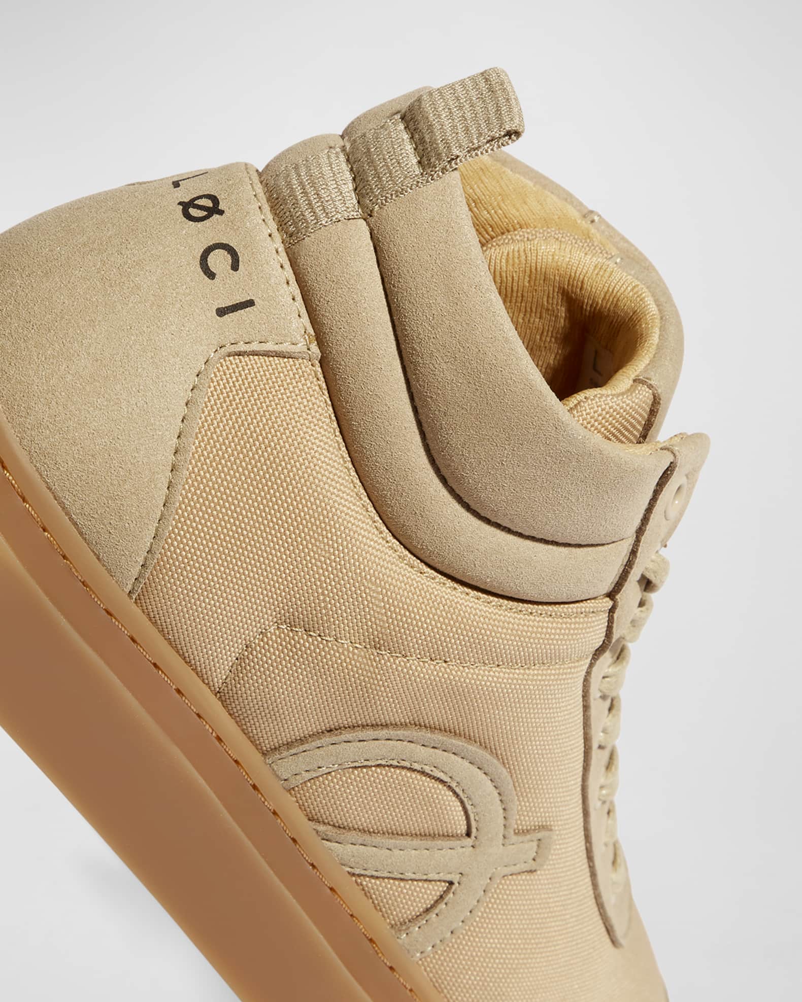 LOCI Men's Ten Recycled Ocean Plastic Mid-Top Sneakers | Neiman Marcus