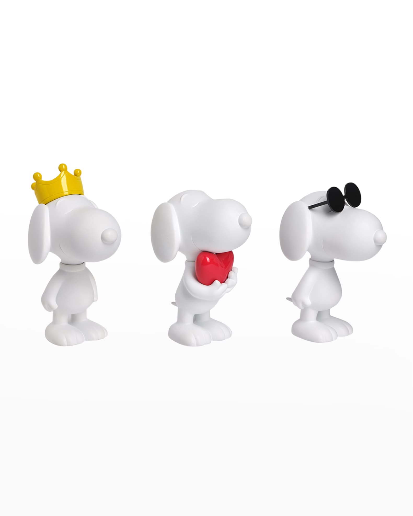 LEBLON DELIENNE Snoopy Original Decorative Figurines, Set of 3 | Neiman ...