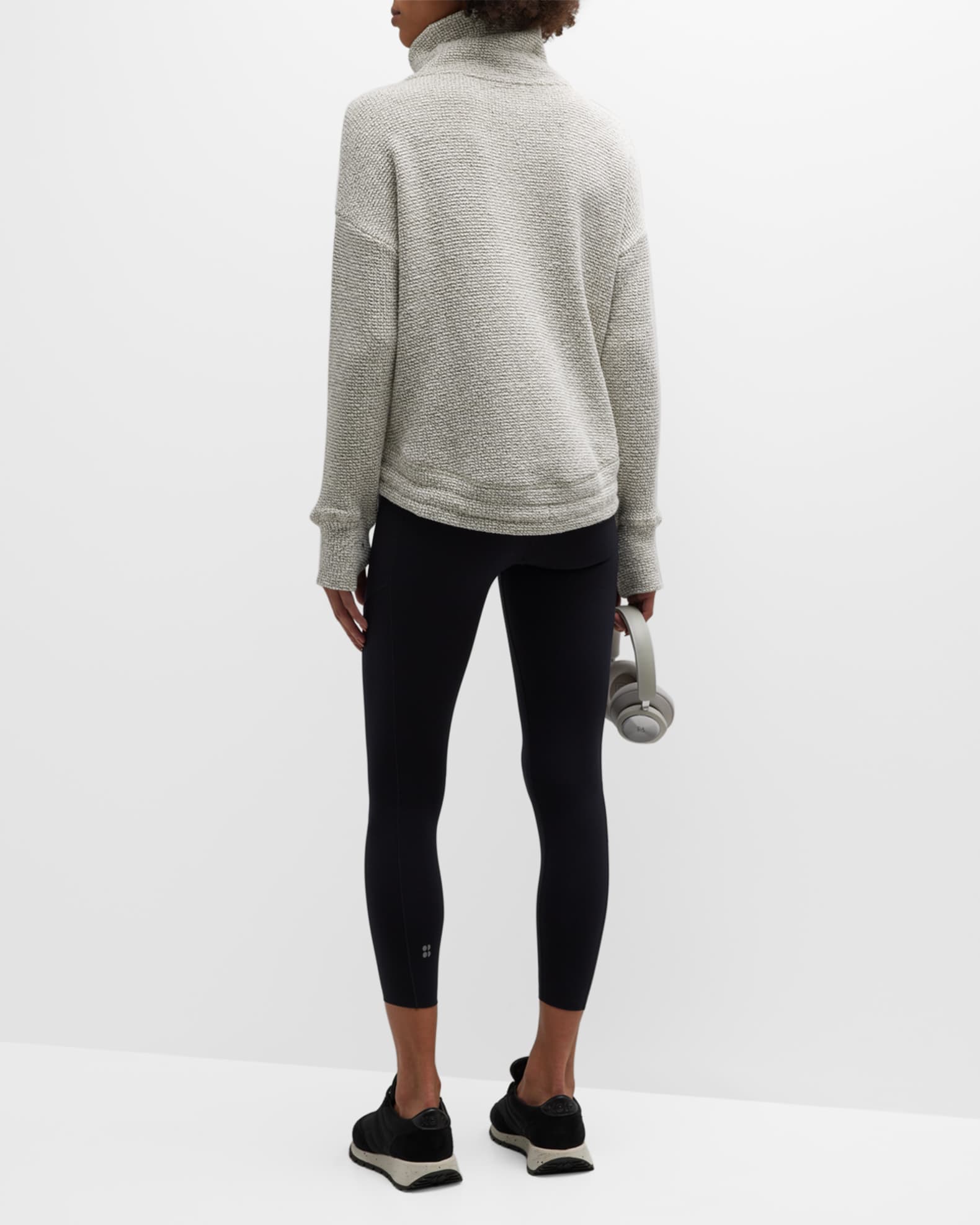 Sweaty Betty Restful Boucle Sweatshirt | Neiman Marcus